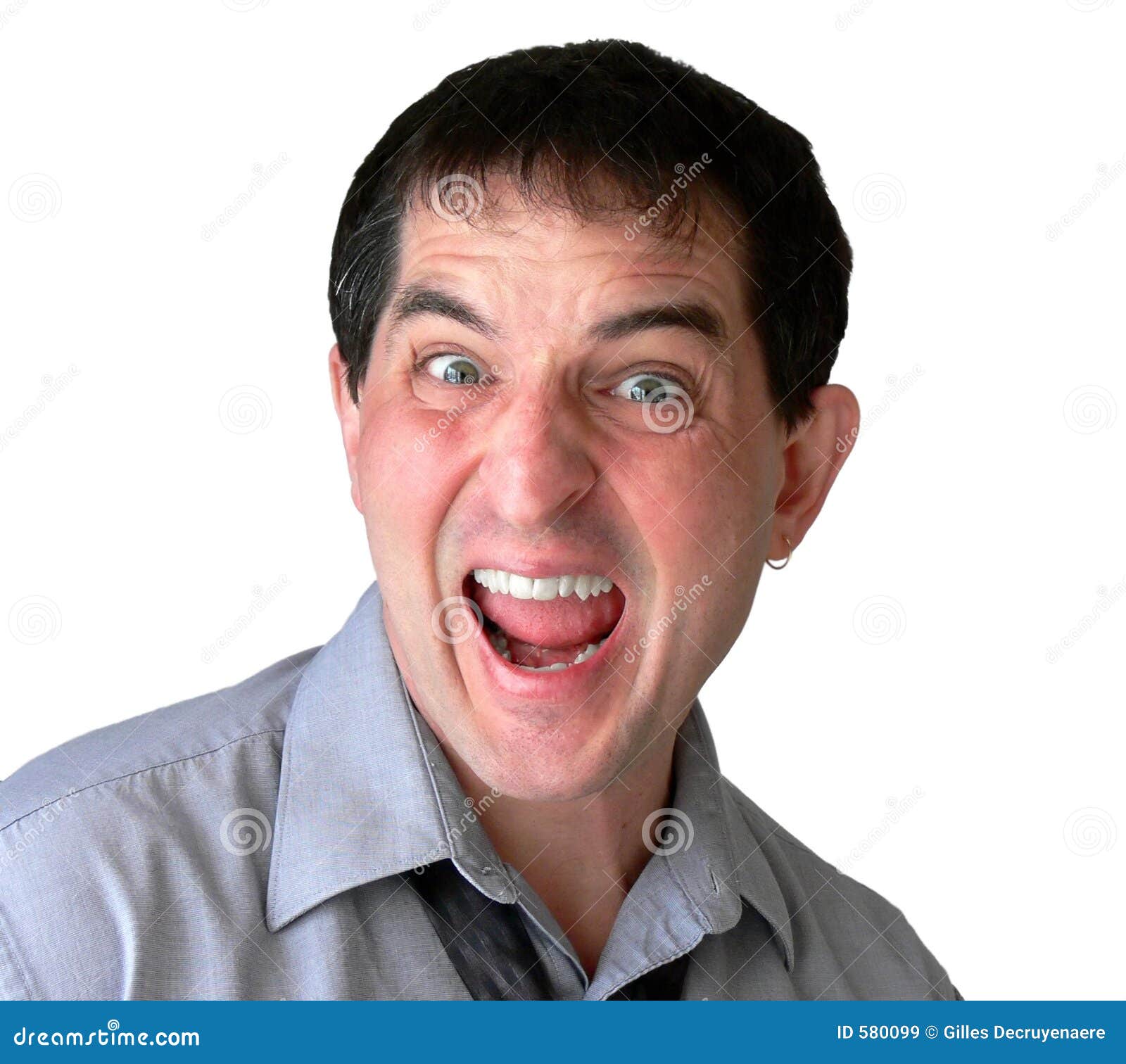 Oh, ja! stock afbeelding. Image of vier, grijs, vreugde - 580099