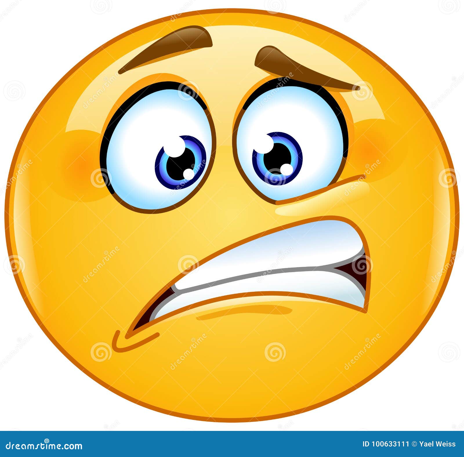 Oh là là ! émoticône illustration de vecteur. Illustration du ...