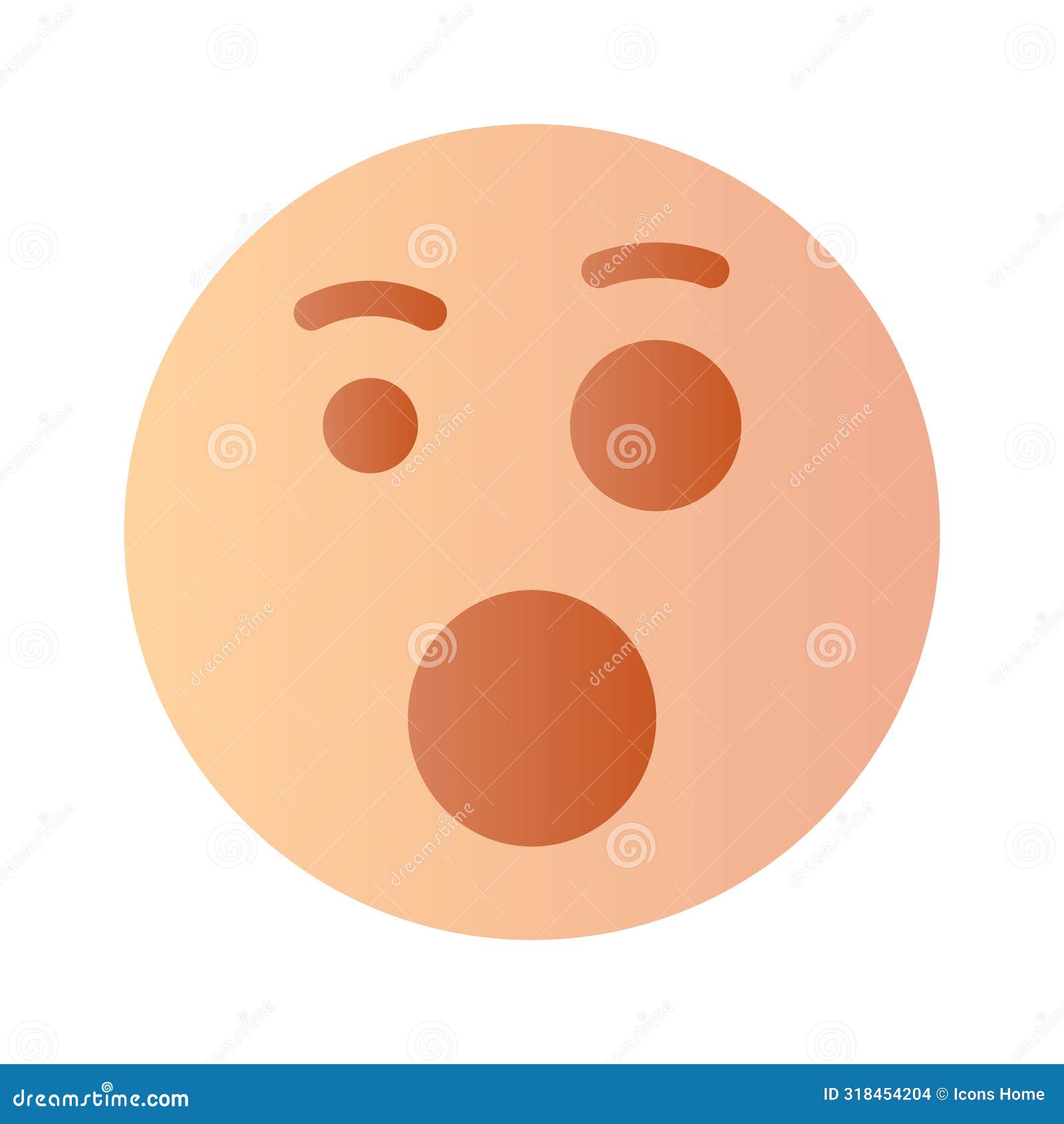 Oh My God Expression Emoji Vector Design, Editable Vector Stock Vector ...