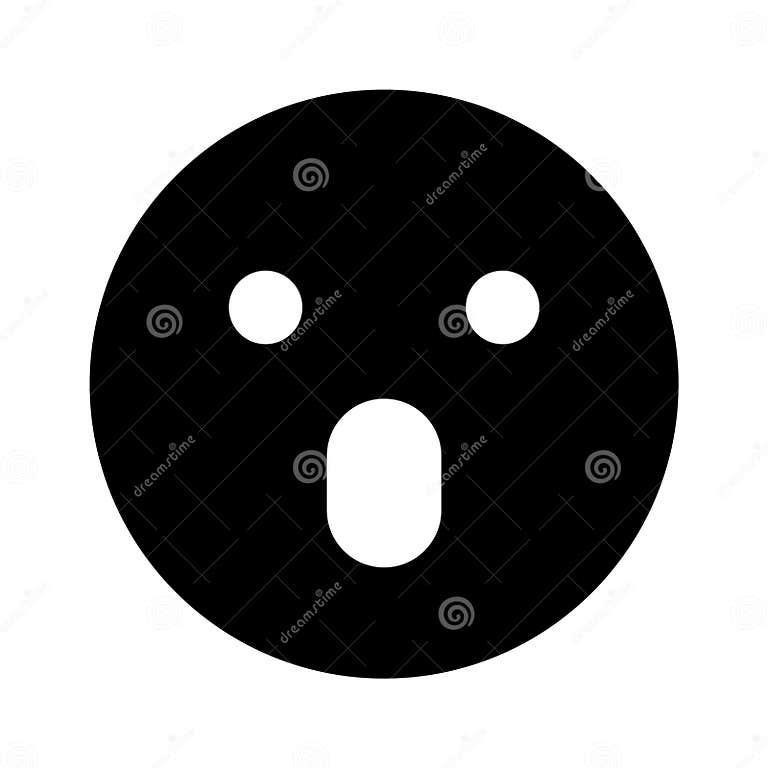 Oh My God Expression Emoji Vector Design, Editable Vector Stock Vector ...