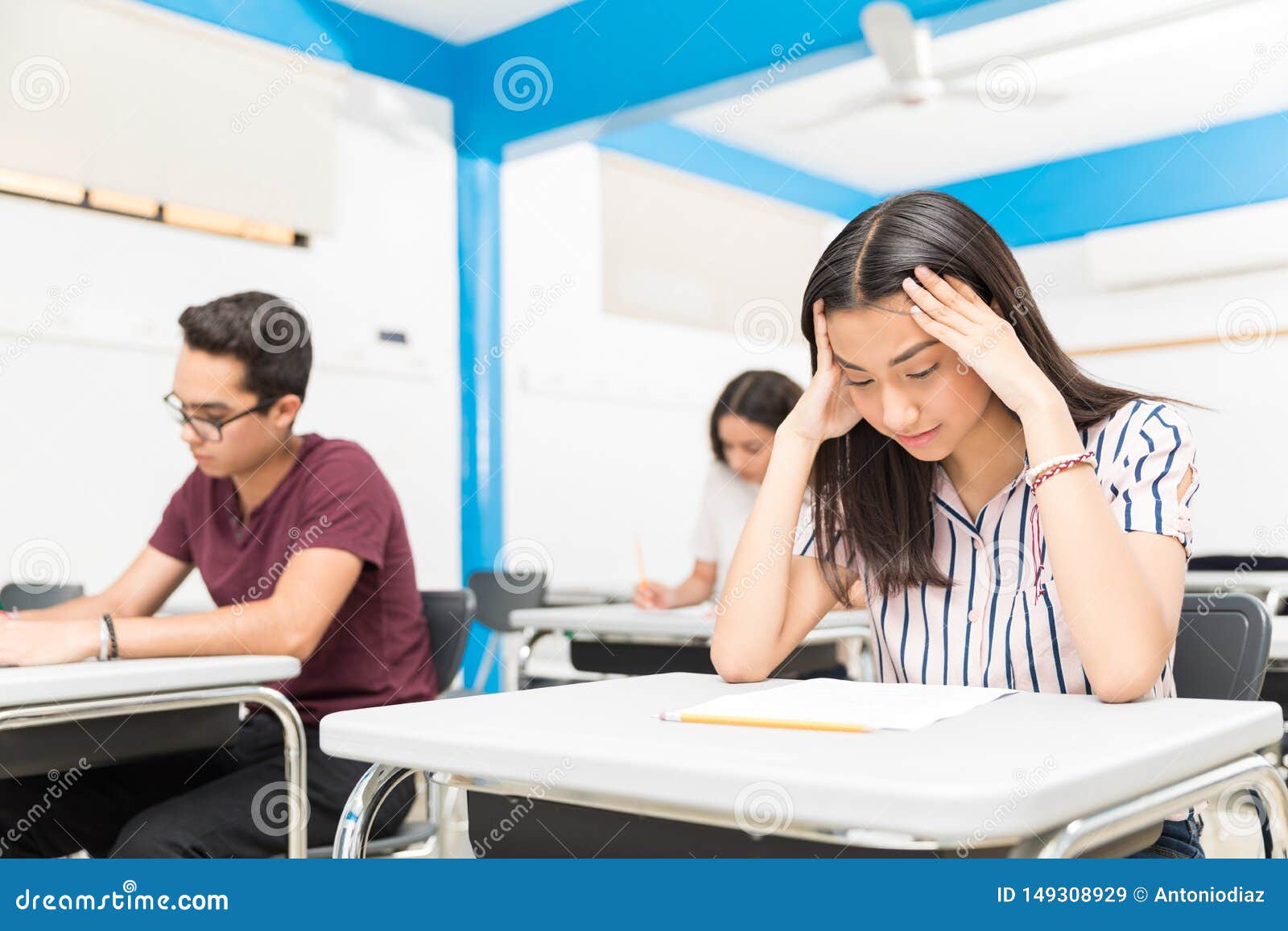 Oh No, I Should`ve Studied stock image. Image of hispanic - 149308929 Oh No, I Should`ve Studied stock image. Image of hispanic - 149308929