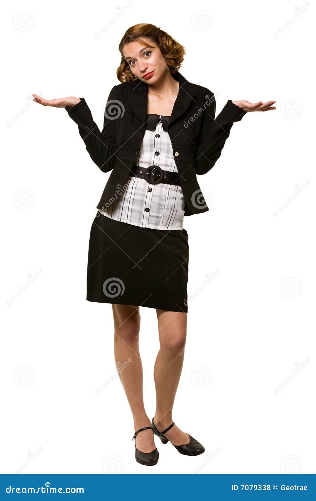 Oh well stock photo. Image of lady, black, fashion, casual - 7079338