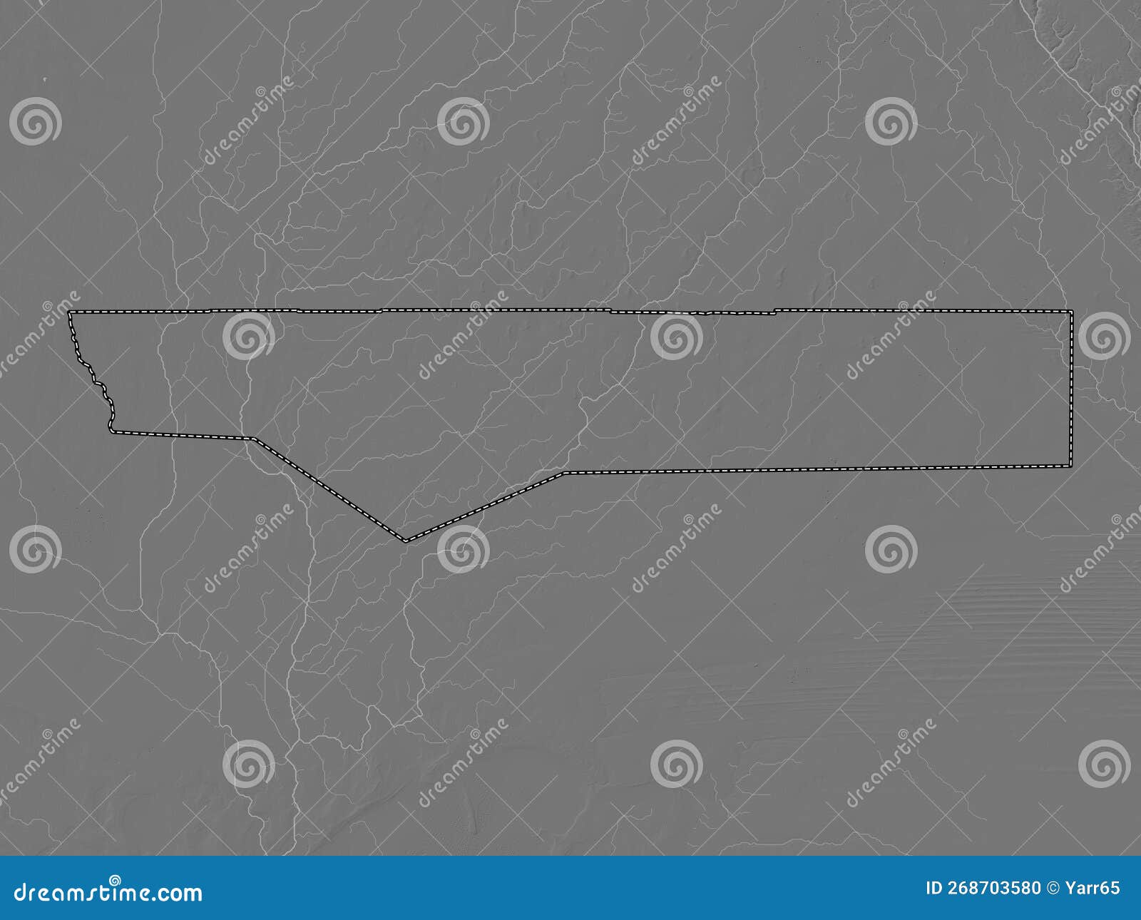 Ohangwena, Namibia. Bilevel. No Legend Stock Illustration ...