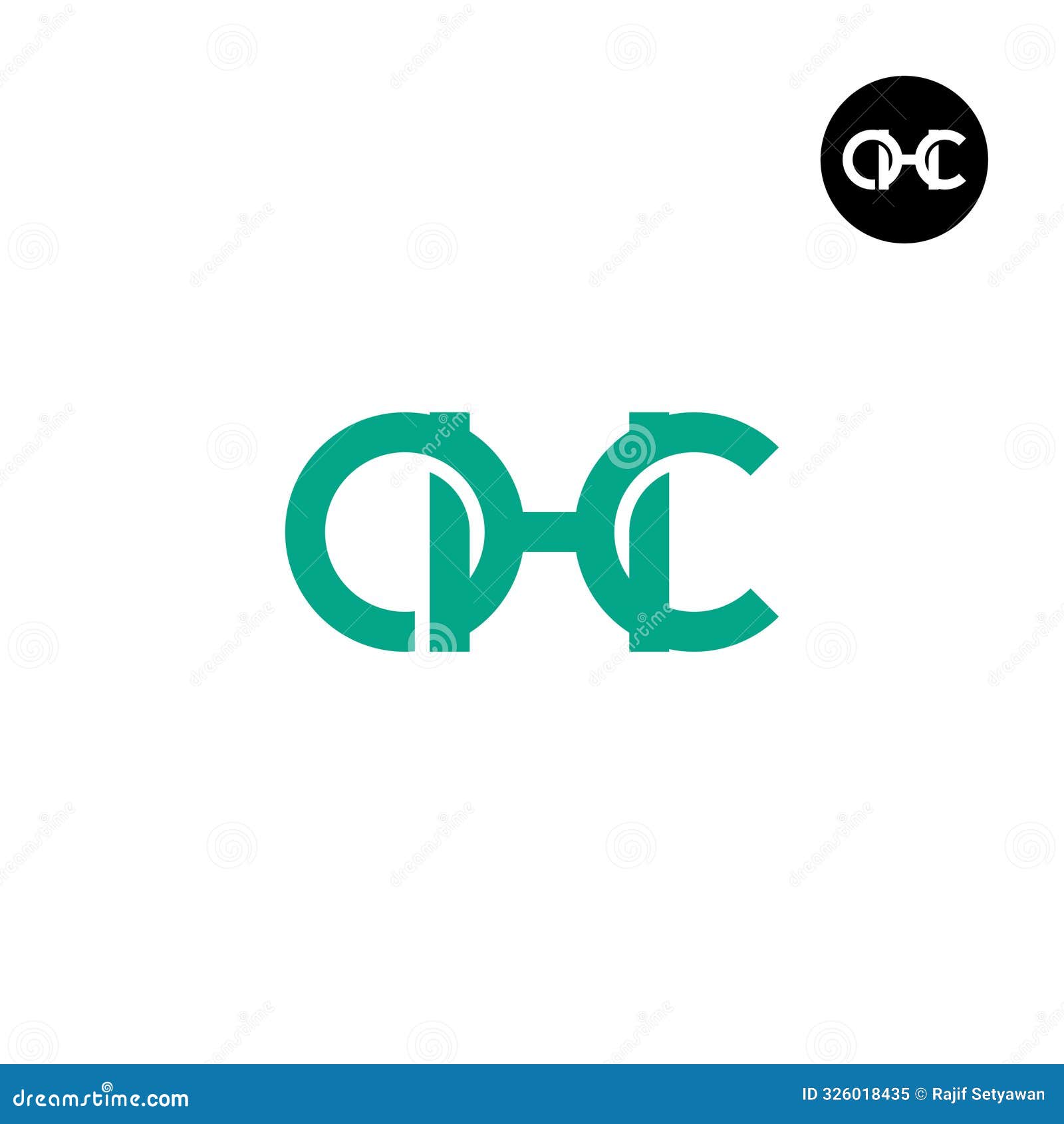 OHC Logo Letter Monogram Design Stock Vector - Illustration of design ...