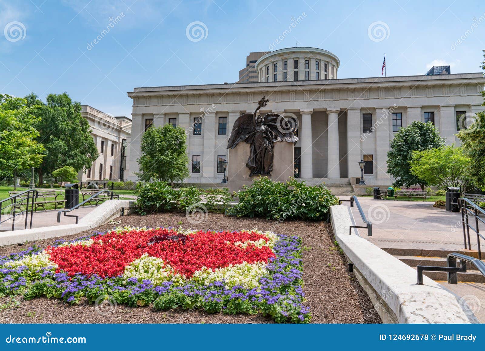 Ohio Capital Building stock photo. Image of history - 124692678