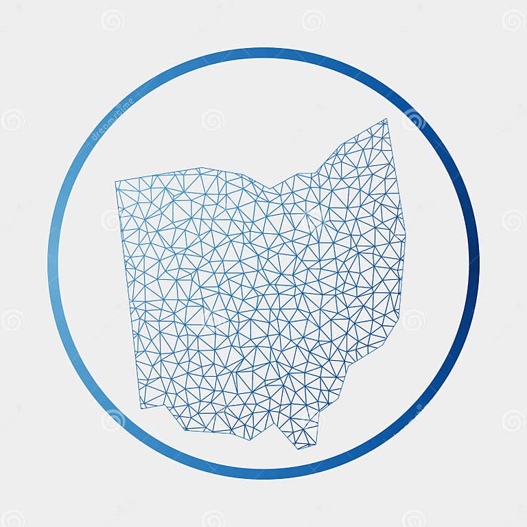 Ohio icon. stock vector. Illustration of purple, infographic - 194278395