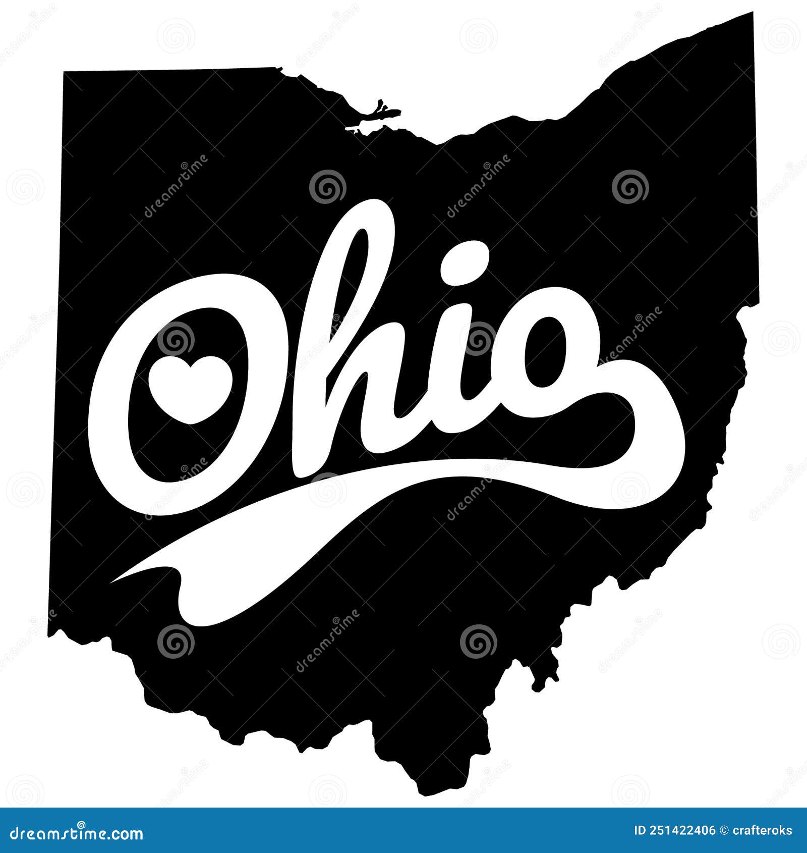 Ohio State Logo Outline