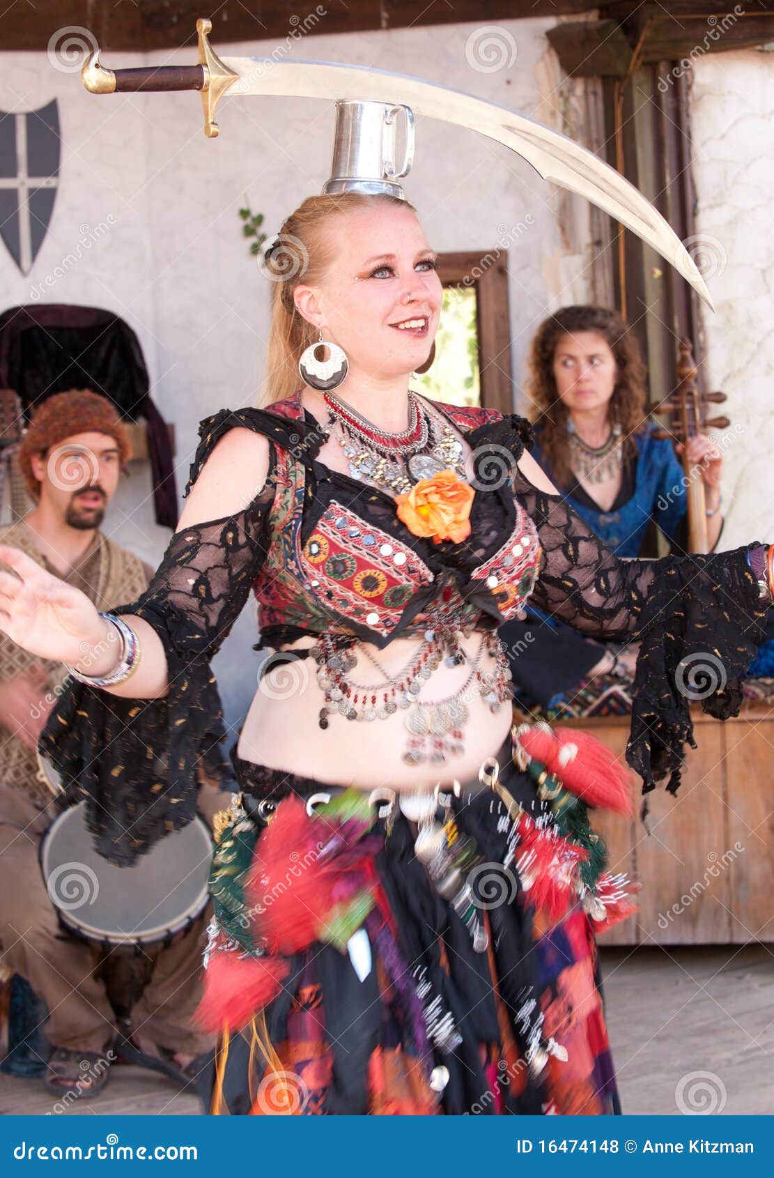 Ohio Renaissance Festival Belly Dancer Editorial Stock Photo - Image of ...