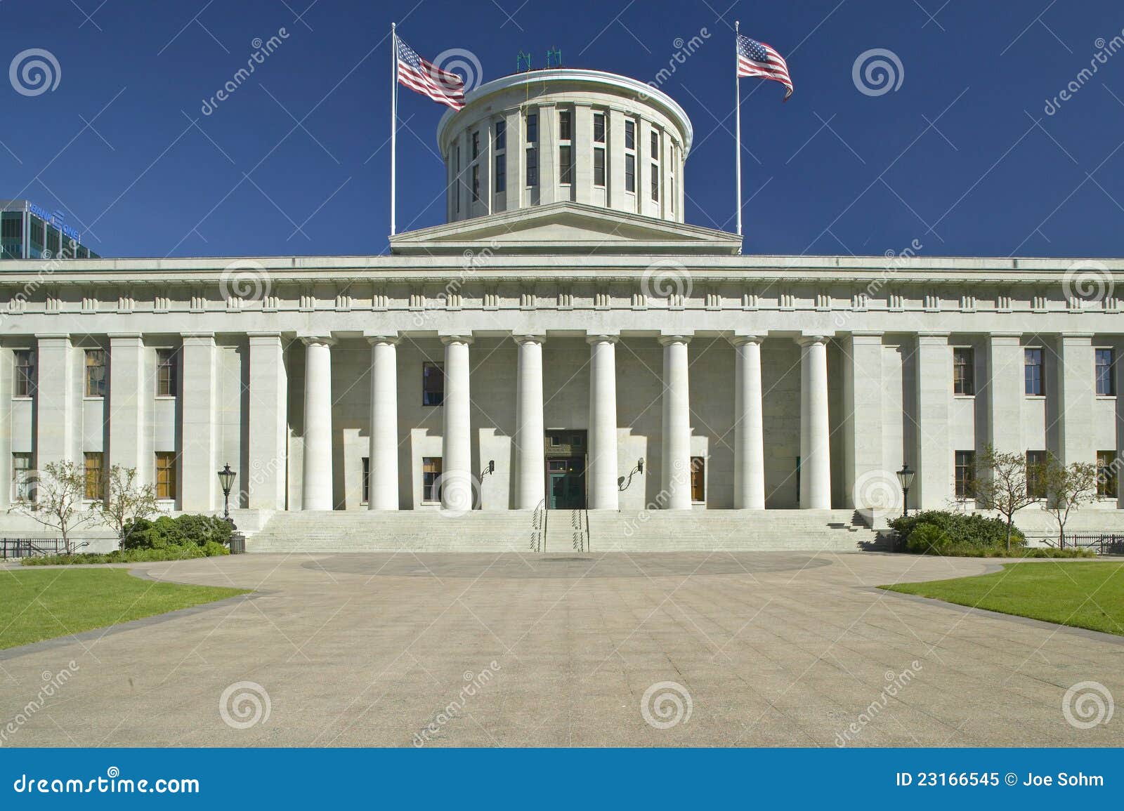 Ohio stan Capitol, obraz stock. Obraz złożonej z landmark - 23166545