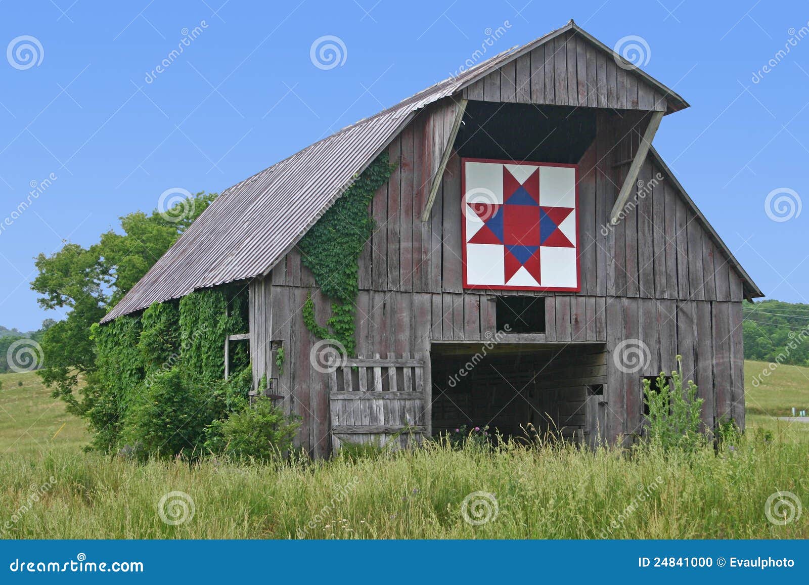 Clip Art Ohio Star Barn Quilt