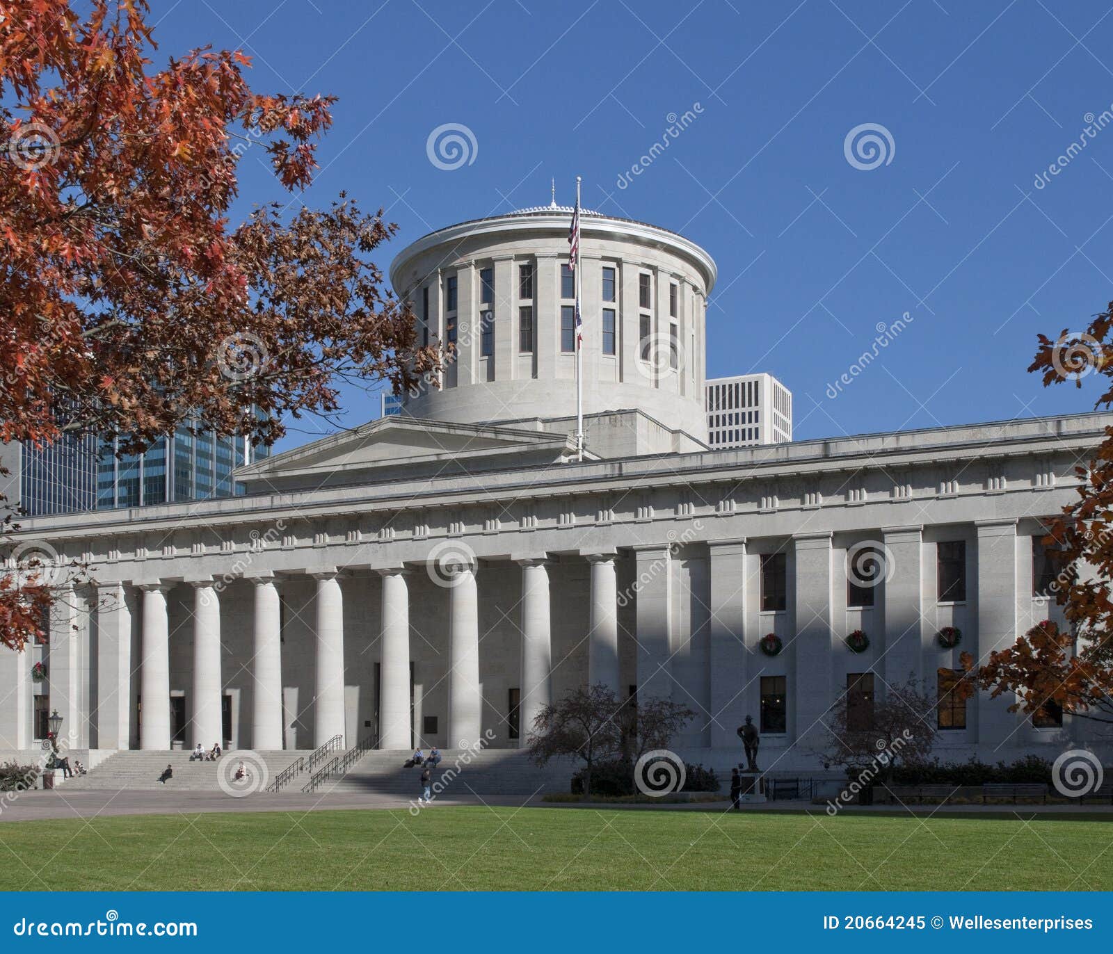 Ohio State Capitol Building Stock Image - Image of government, ohio ...