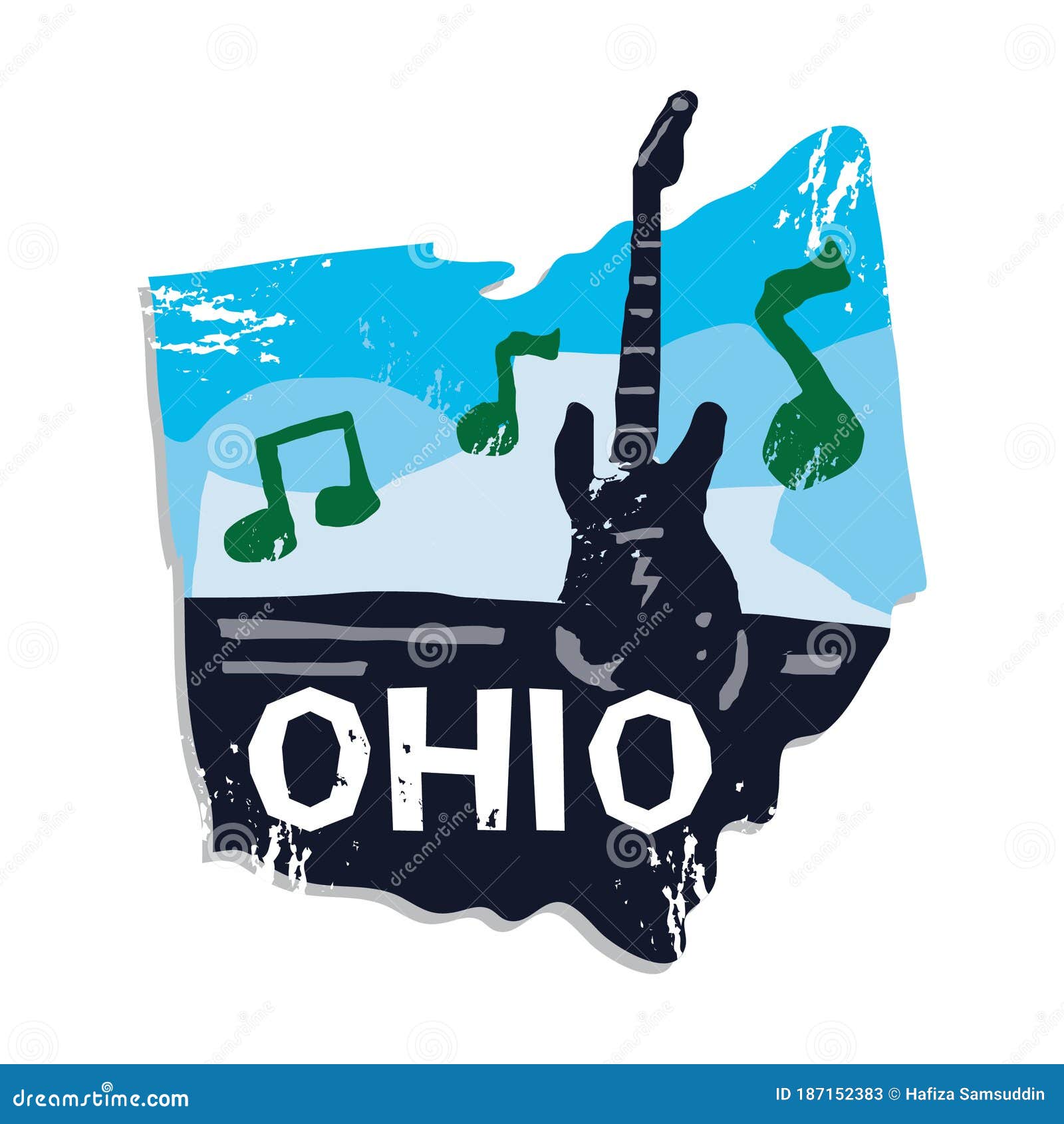 Ohio State. Vector Illustration Decorative Design Stock Vector ...