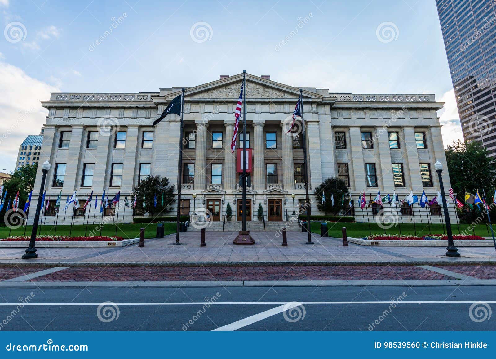 The Ohio Statehouse in Columbus, Ohio Editorial Image - Image of ...