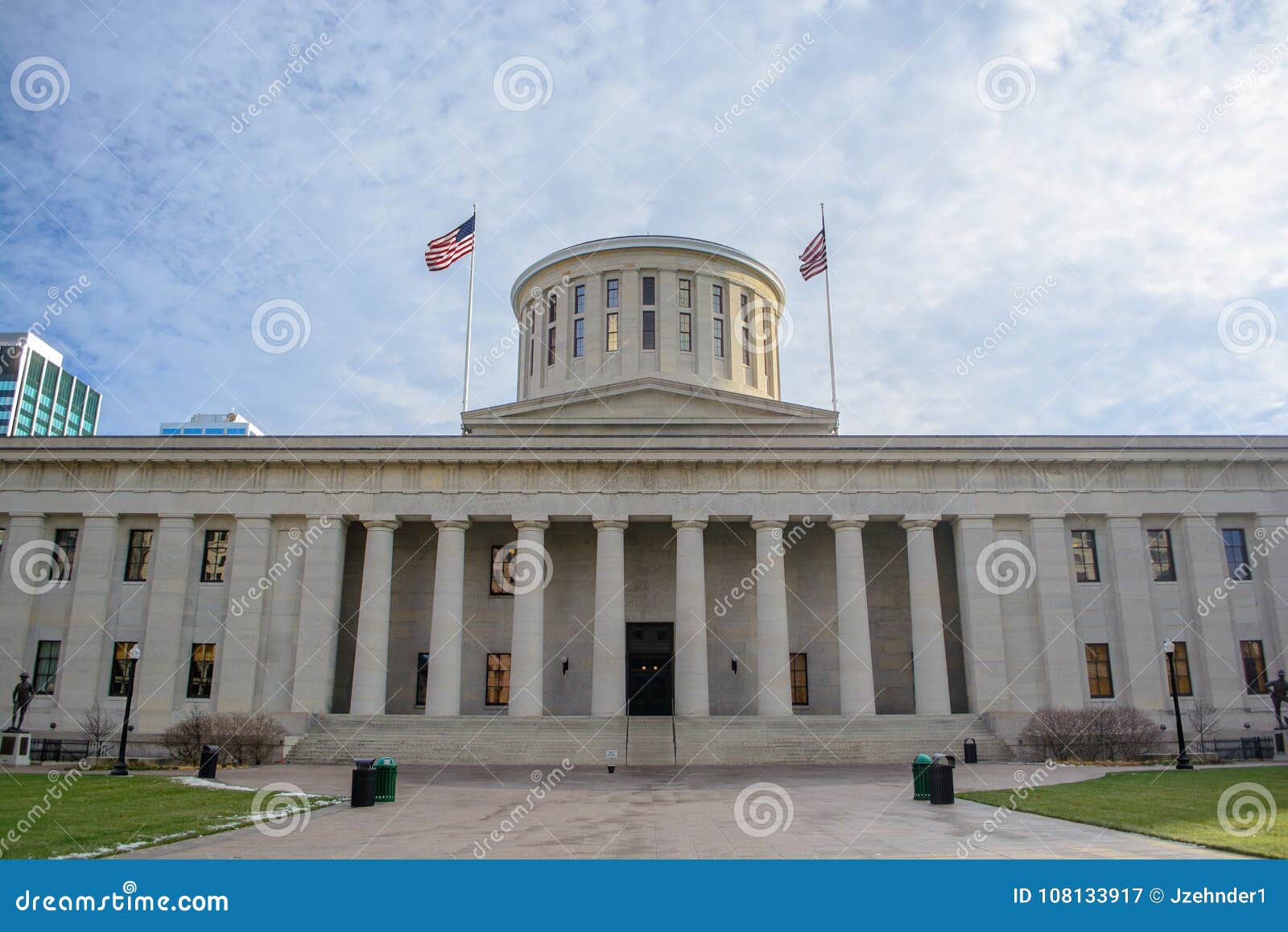 Ohio Statehouse State Capitol Building during the Day Stock Image ...