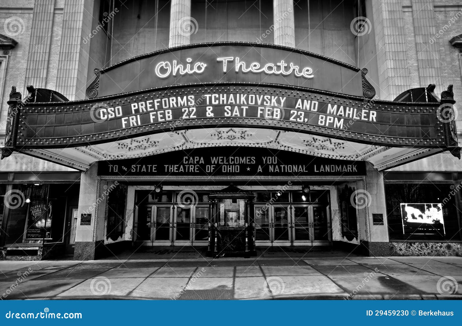 The Ohio Theatre editorial image. Image of america, theatre - 29459230