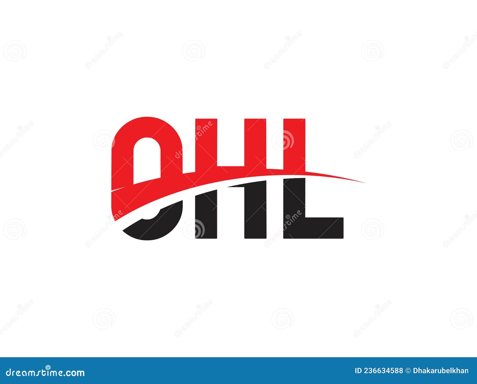 OHL Letter Initial Logo Design Vector Illustration Stock Vector ...