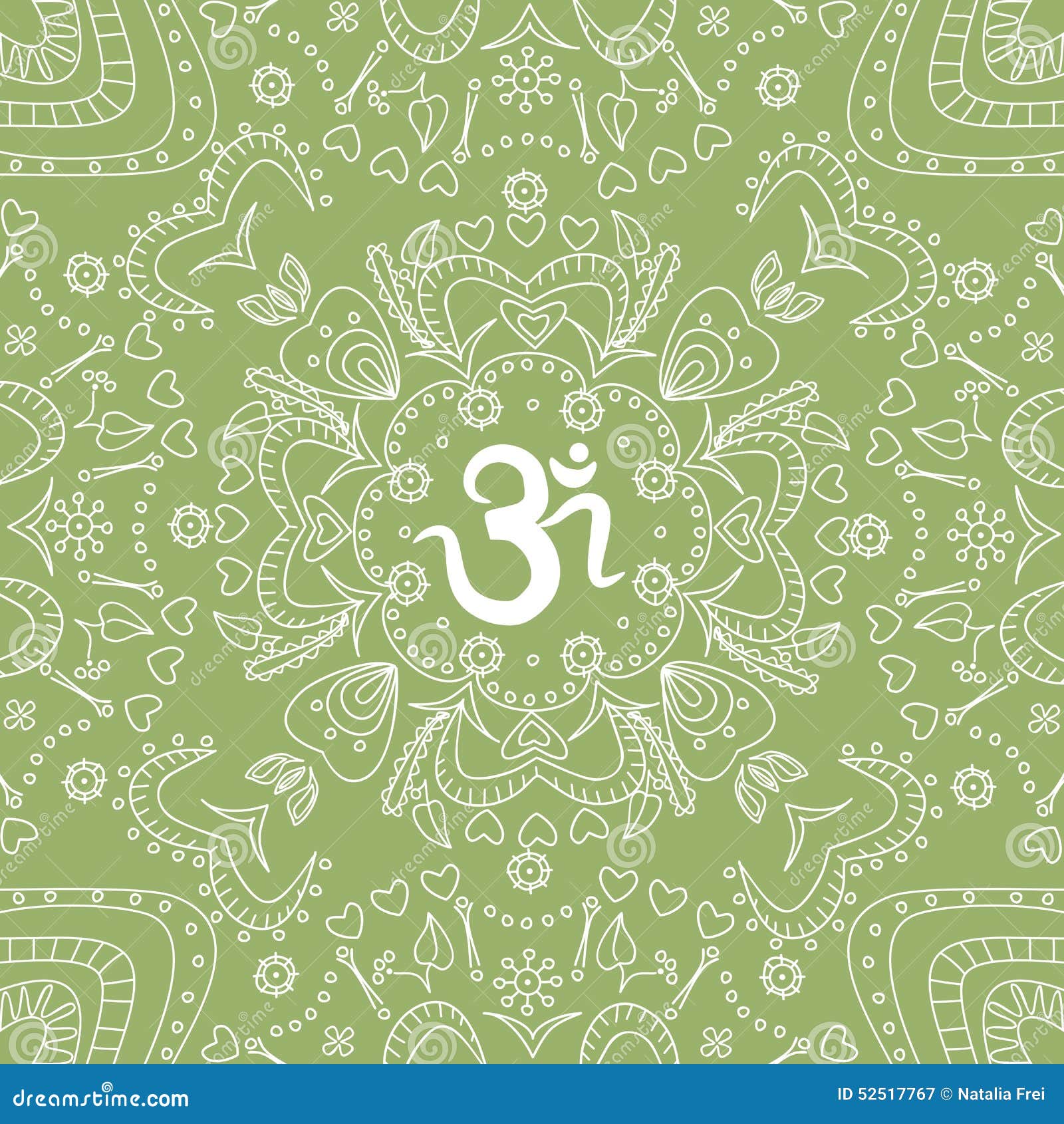 Ohm hand drawn pattern stock illustration. Illustration of drawn - 52517767