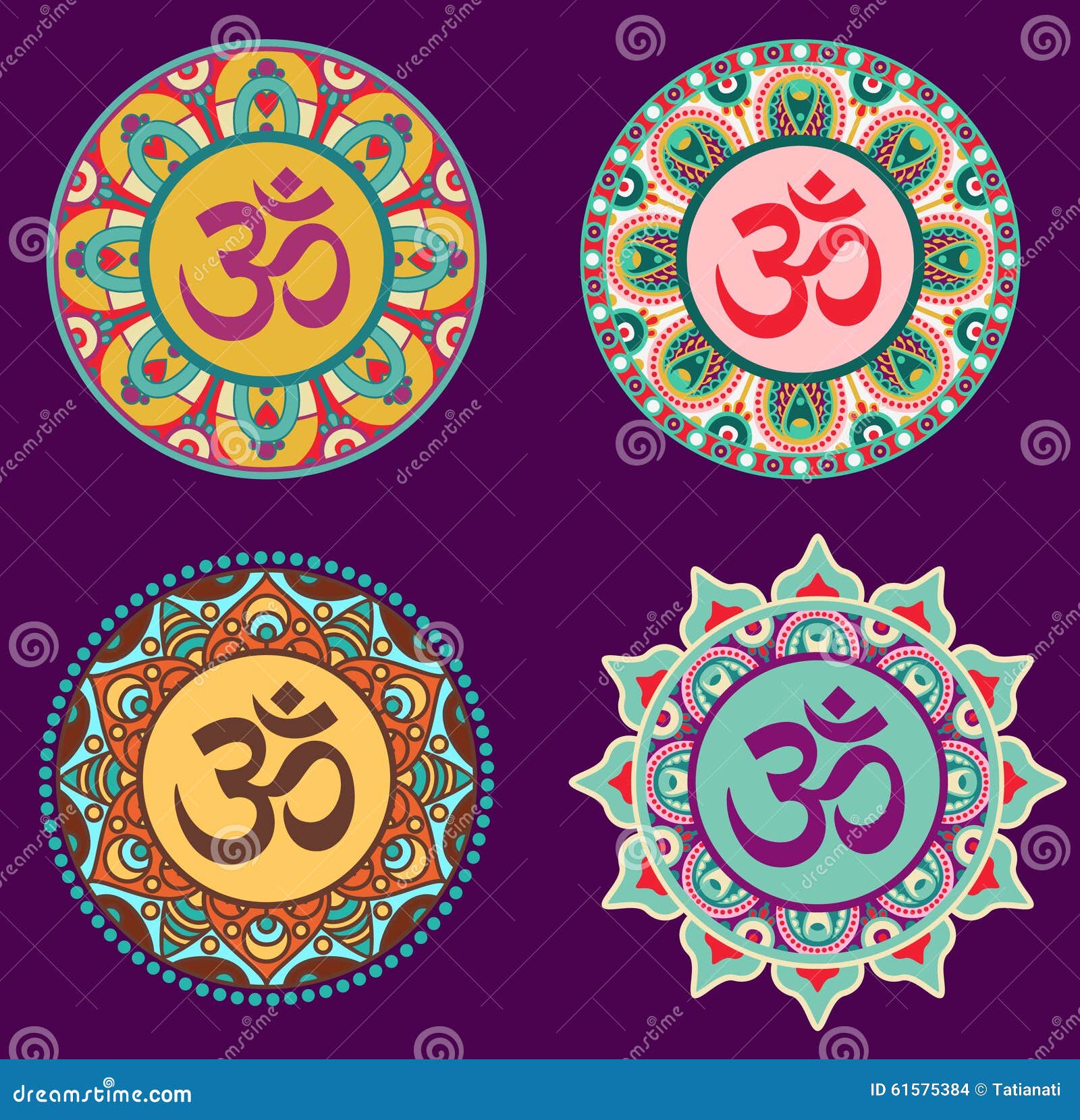 Buddhist Ohm Symbol Tattoos