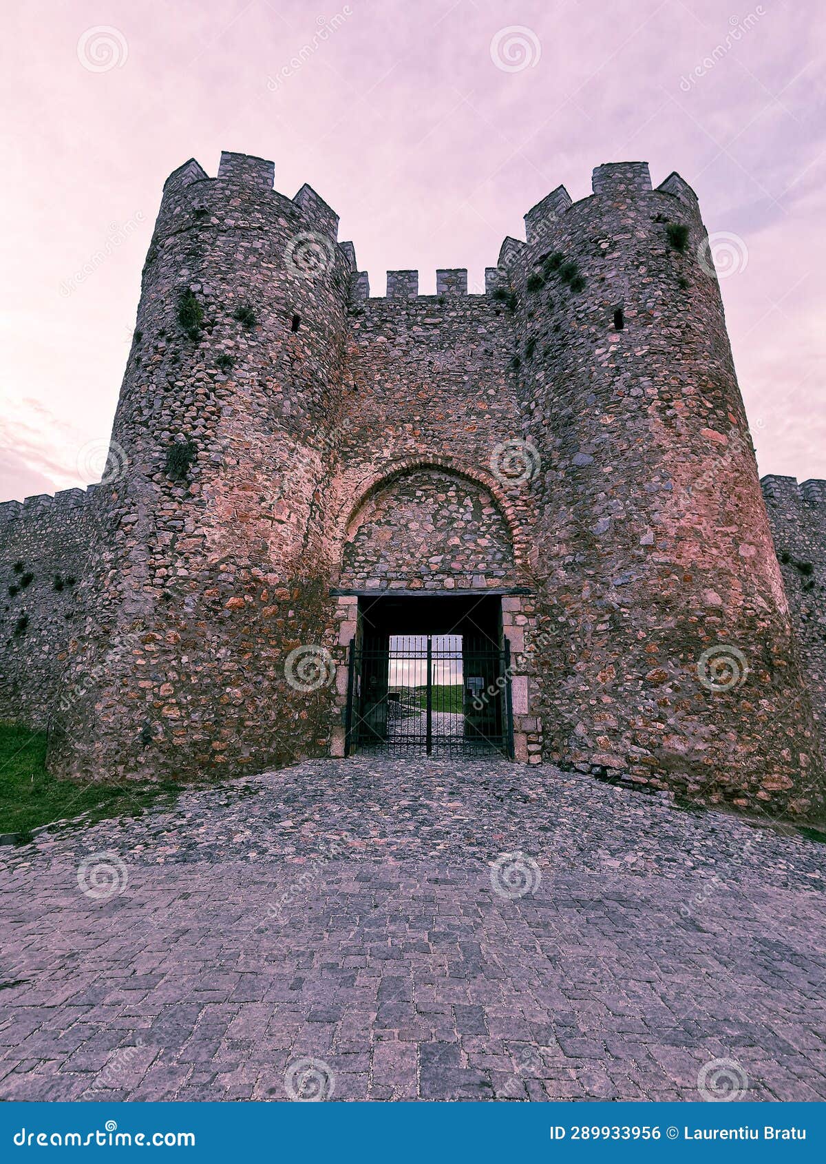 Ohrid Castle North Macedonia Exterior View Stock Photo - Image of ...