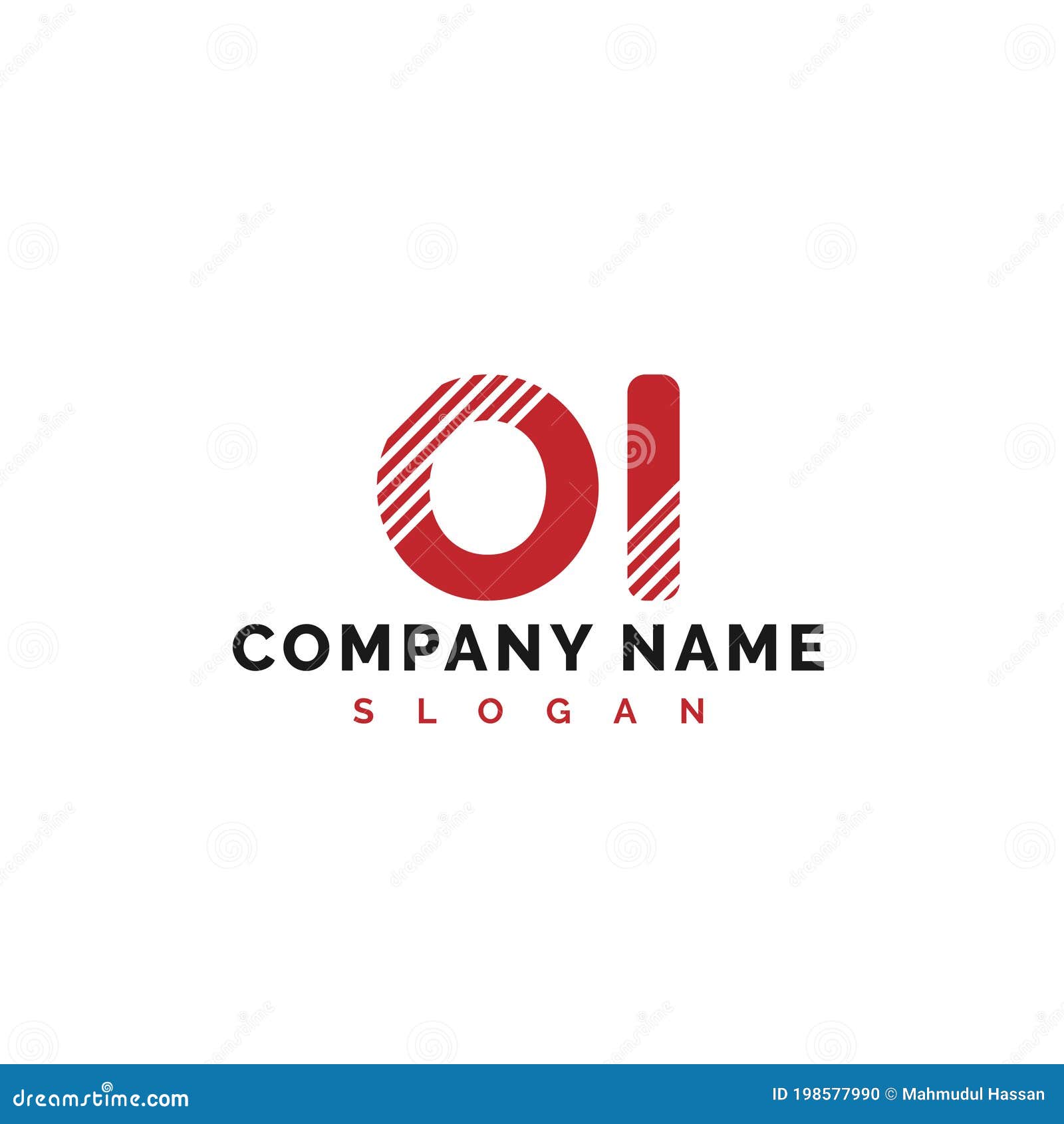 OI Letter Logo Design. OI Letter Logo Vector Illustration - Vector ...