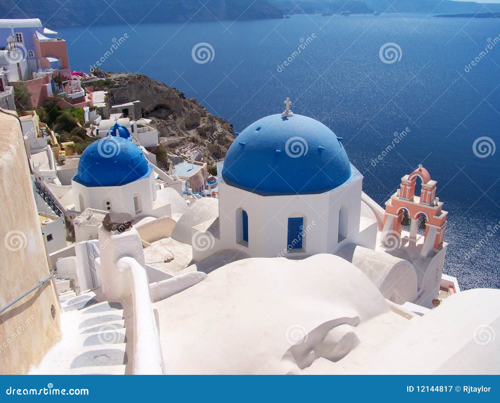 Oia Buildings stock image. Image of tourist, houses, travel - 12144817