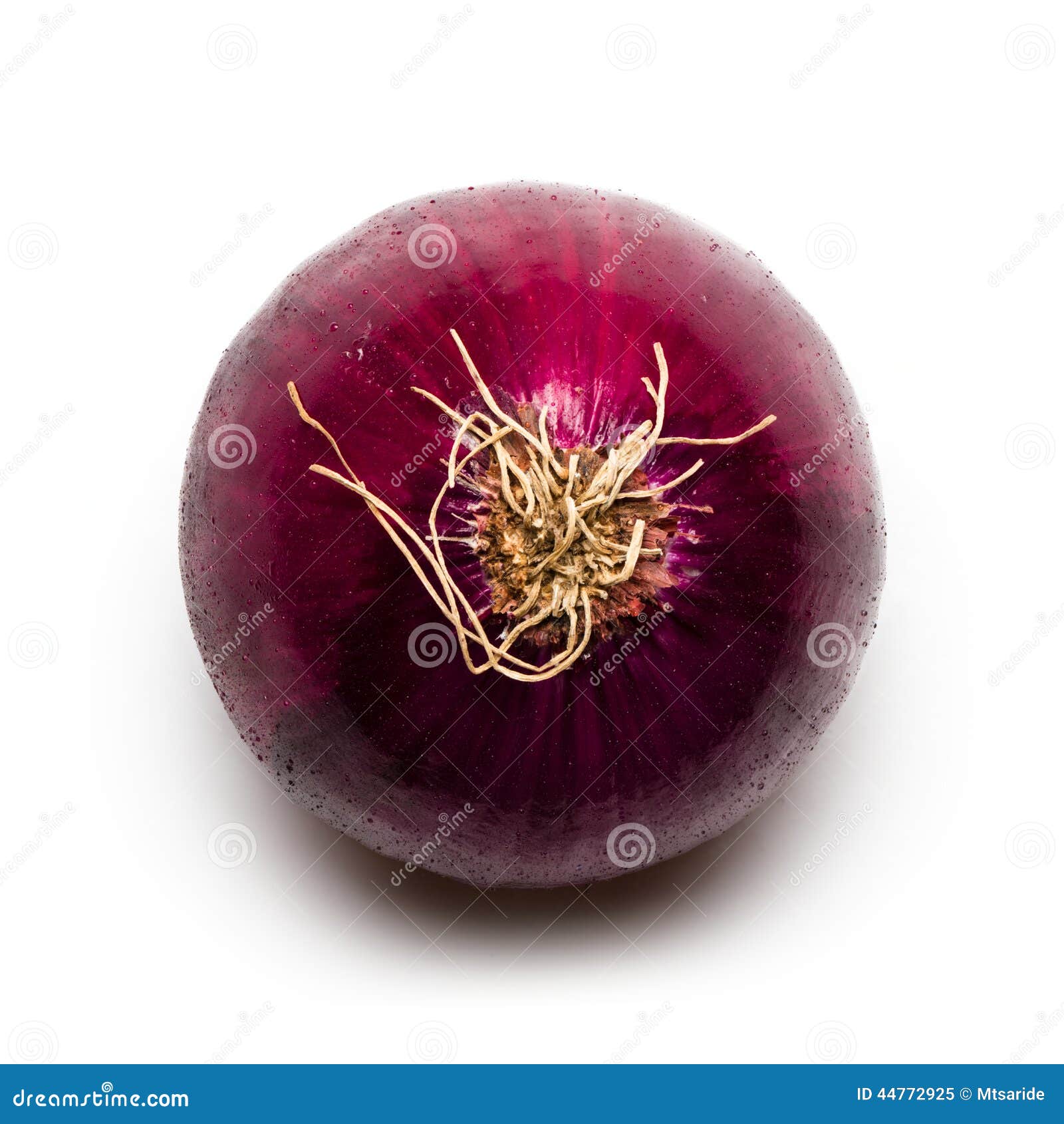 Oignon espagnol rouge image stock. Image du rond, centre - 44772925
