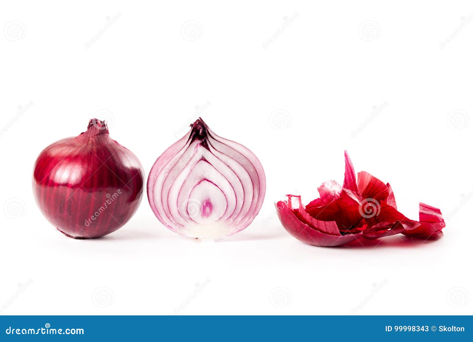 Oignons Rouges D'isolement Sur Le Fond Blanc Image stock - Image du ...