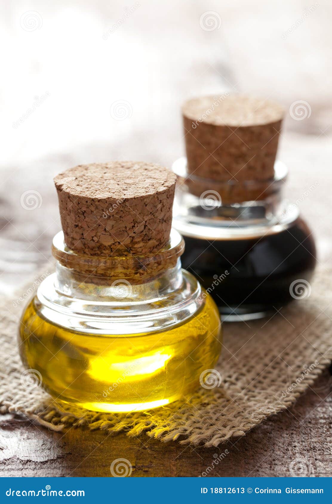 Oil and balsamic vinegar stock image. Image of spice - 18812613