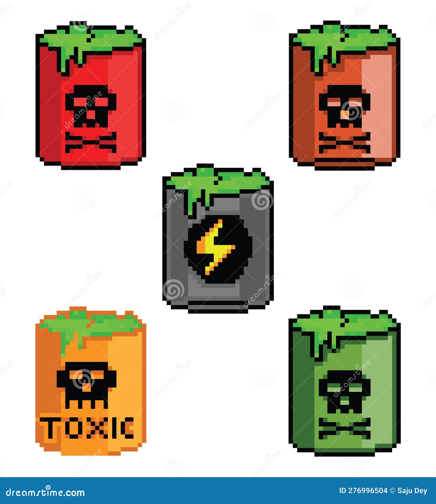 Oil barrel pixel art. stock vector. Illustration of objects - 276996504