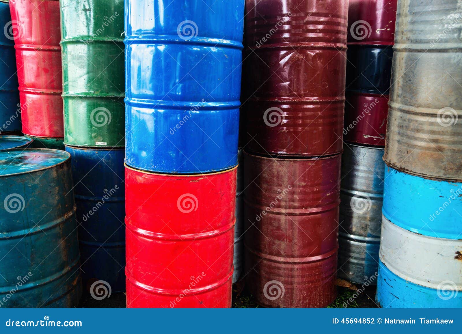Oil barrel stock photo. Image of metal, on16th, barrelphoto - 45694852