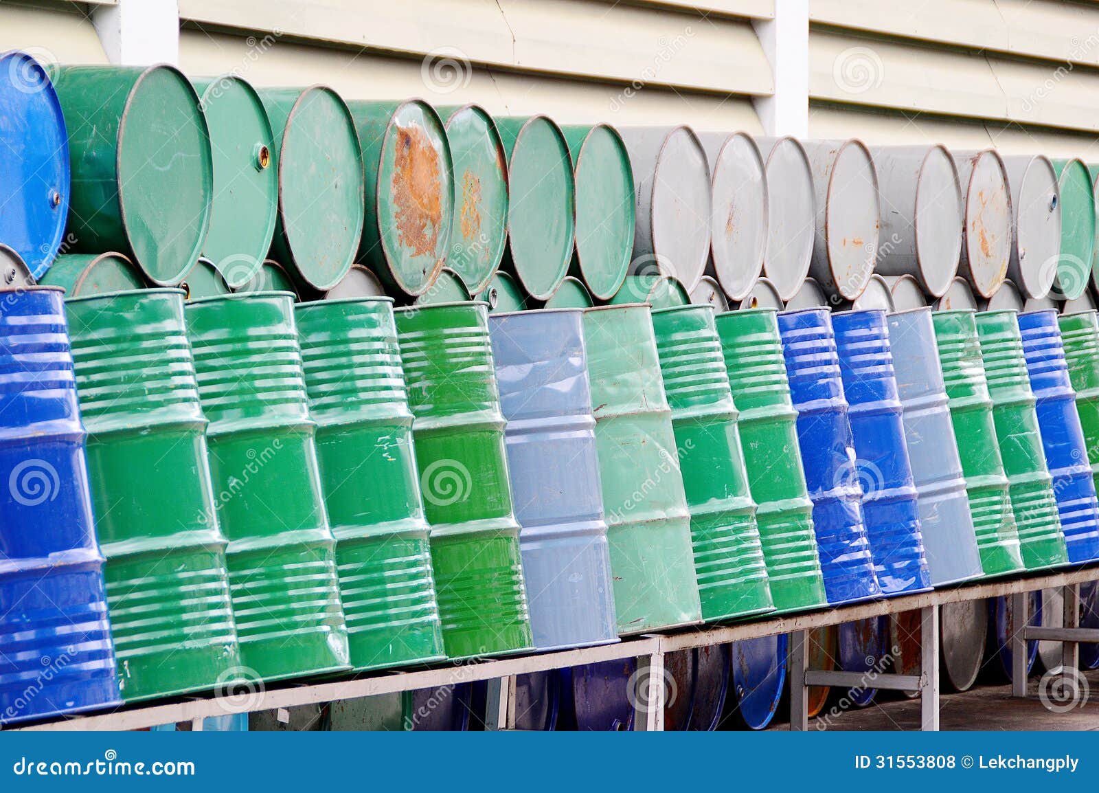 Oil barrel stock photo. Image of barrel, production, fuel - 31553808