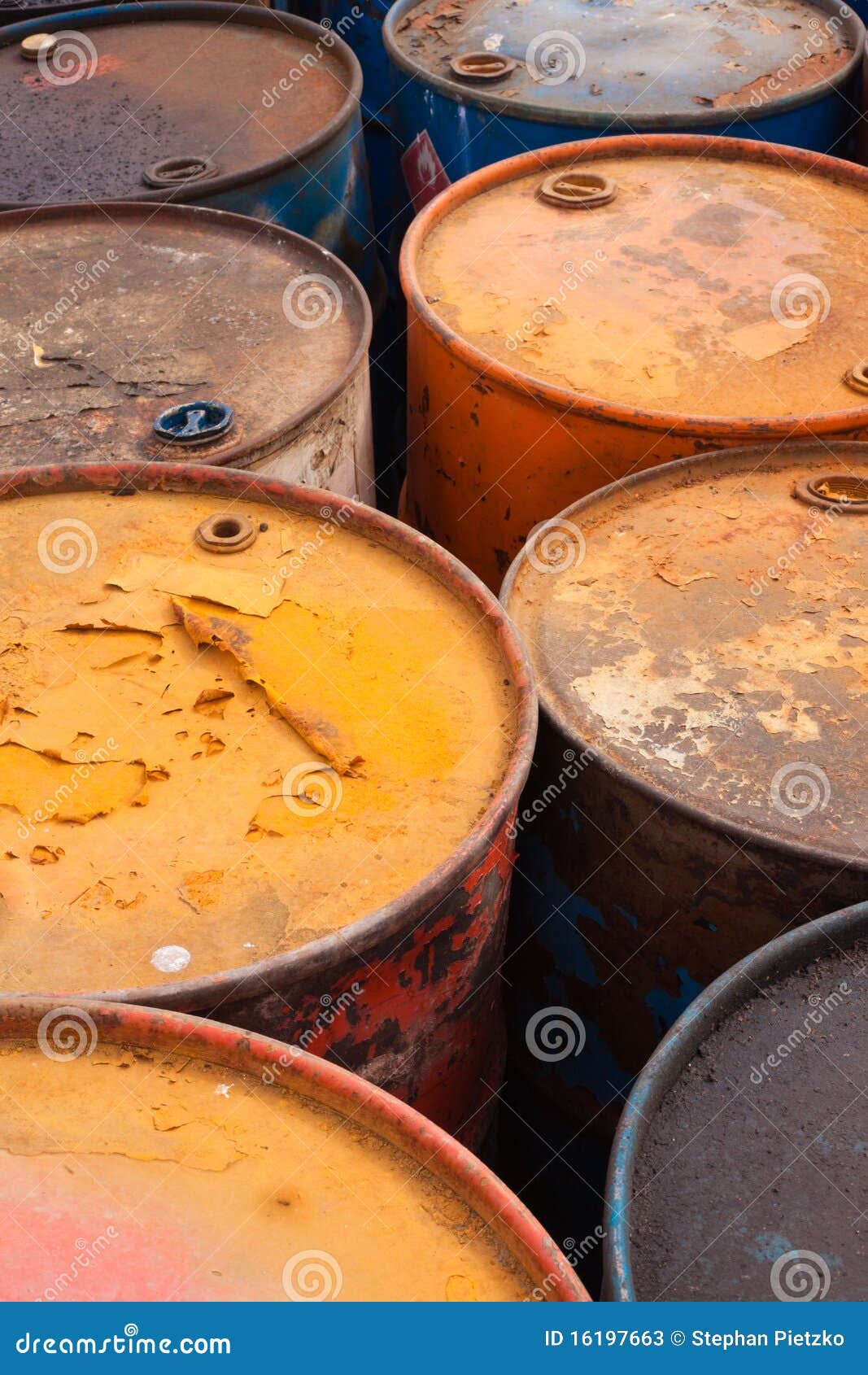 Oil barrels stock image. Image of arrangement, petrol - 16197663