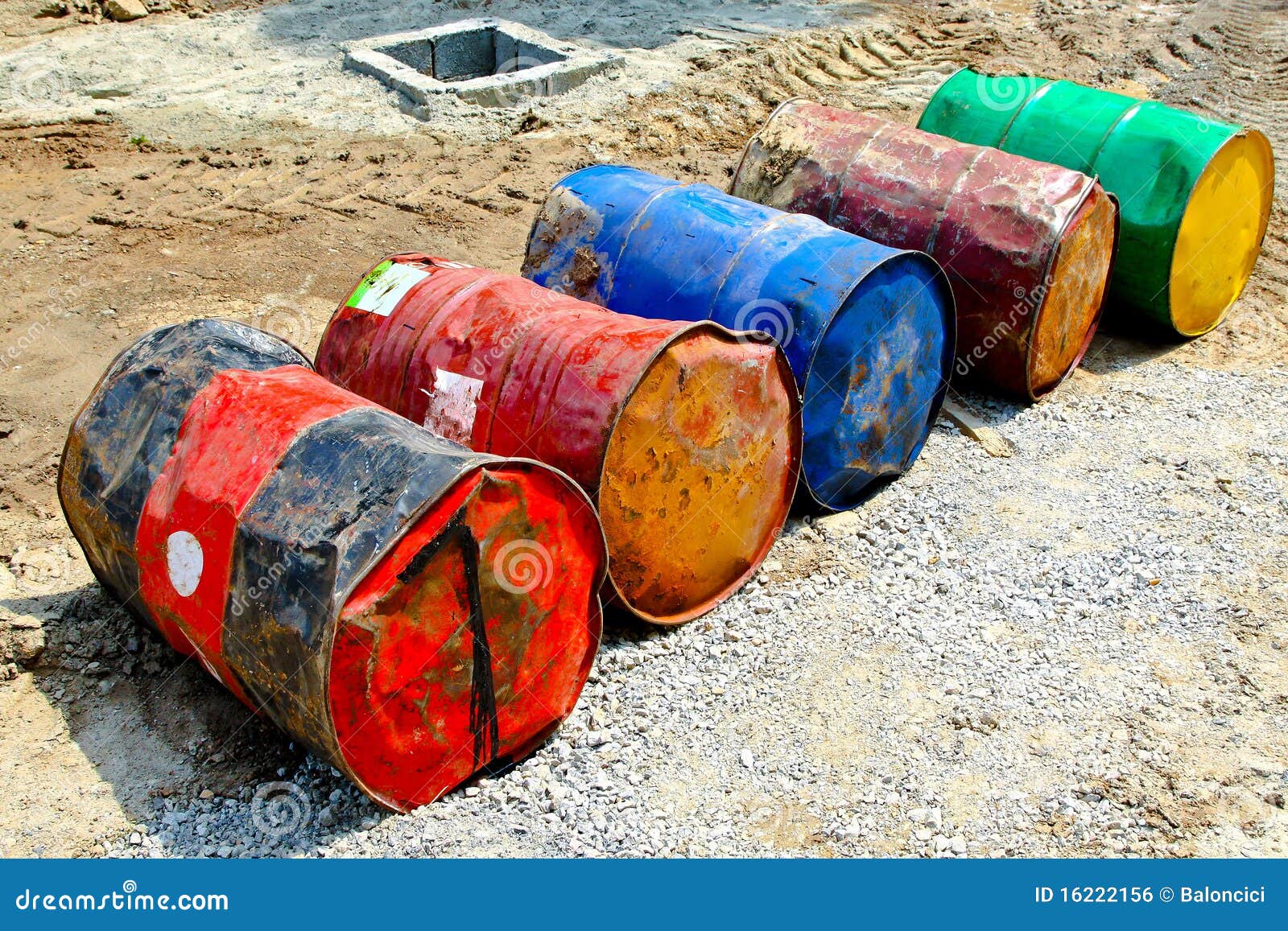 Oil barrels stock photo. Image of chemical, barrels, barrel - 16222156