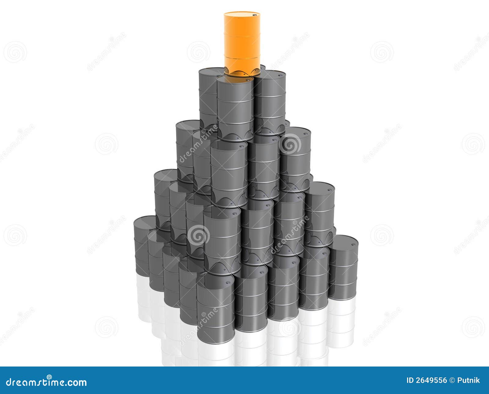 Oil barrels stock illustration. Illustration of petroleum - 2649556
