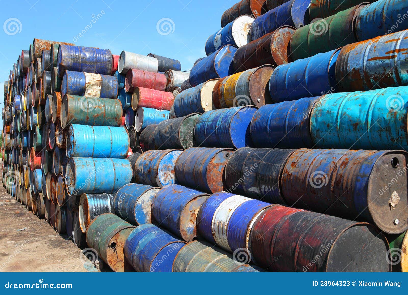Oil barrels stock image. Image of opec, global, ecology - 28964323
