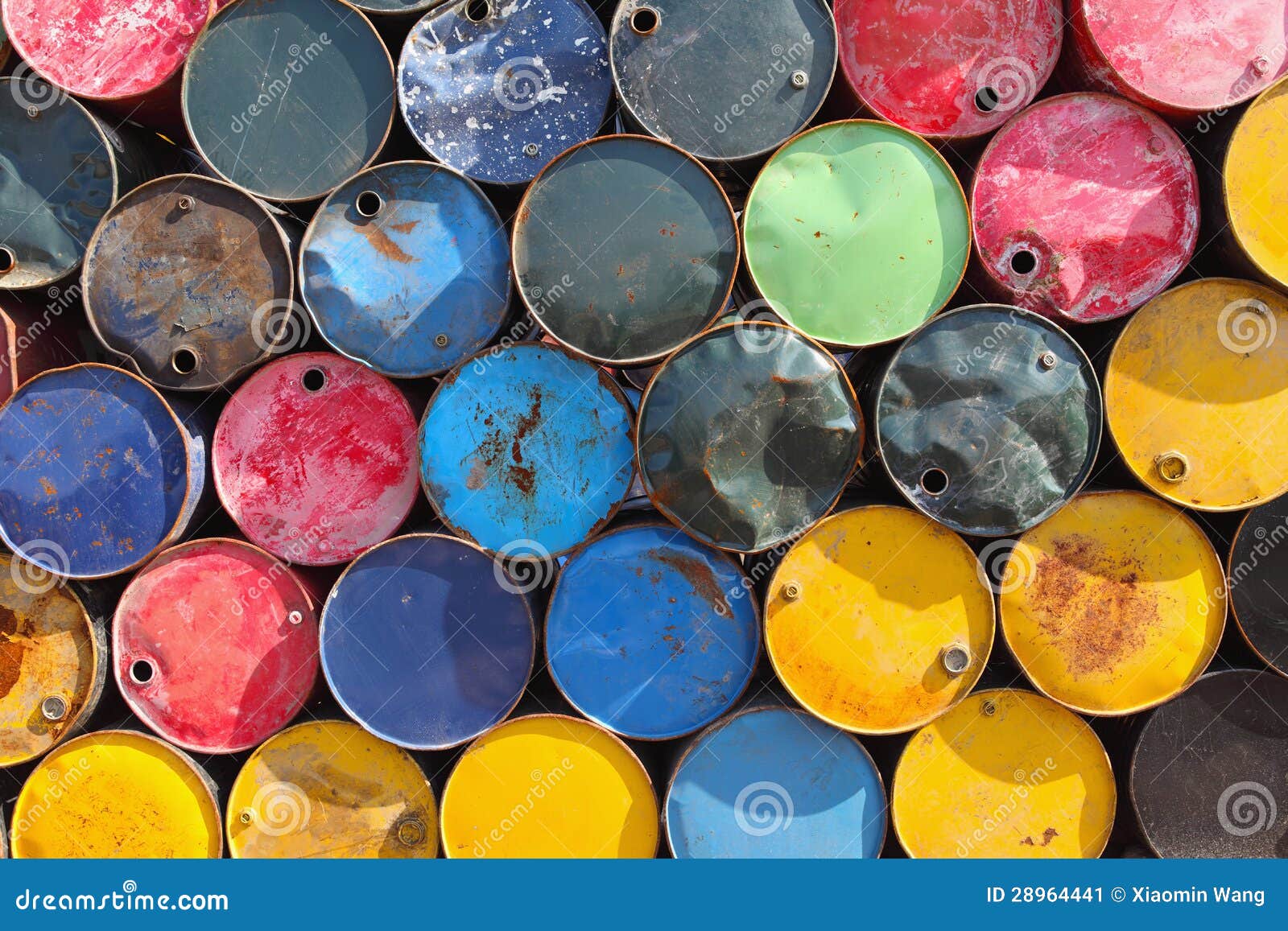 Oil barrels stock image. Image of industrial, fossil - 28964441