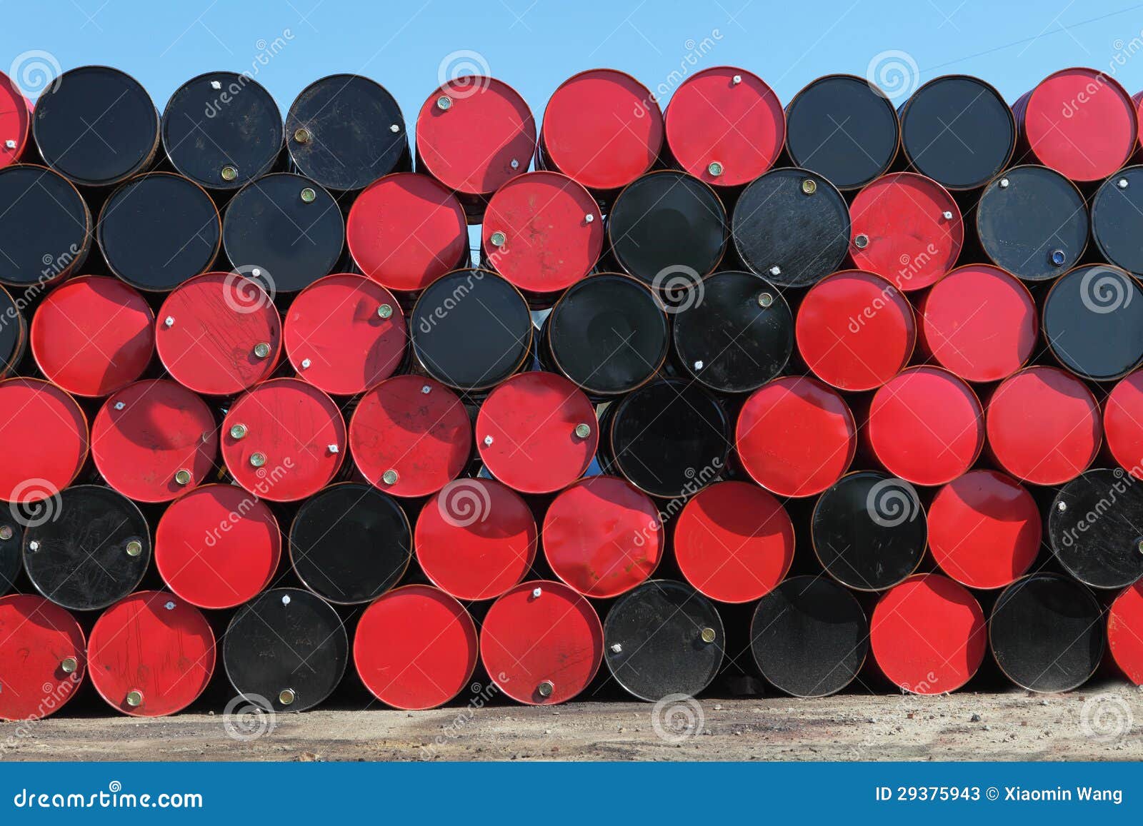 Oil barrels stock image. Image of abstract, careless - 29375943