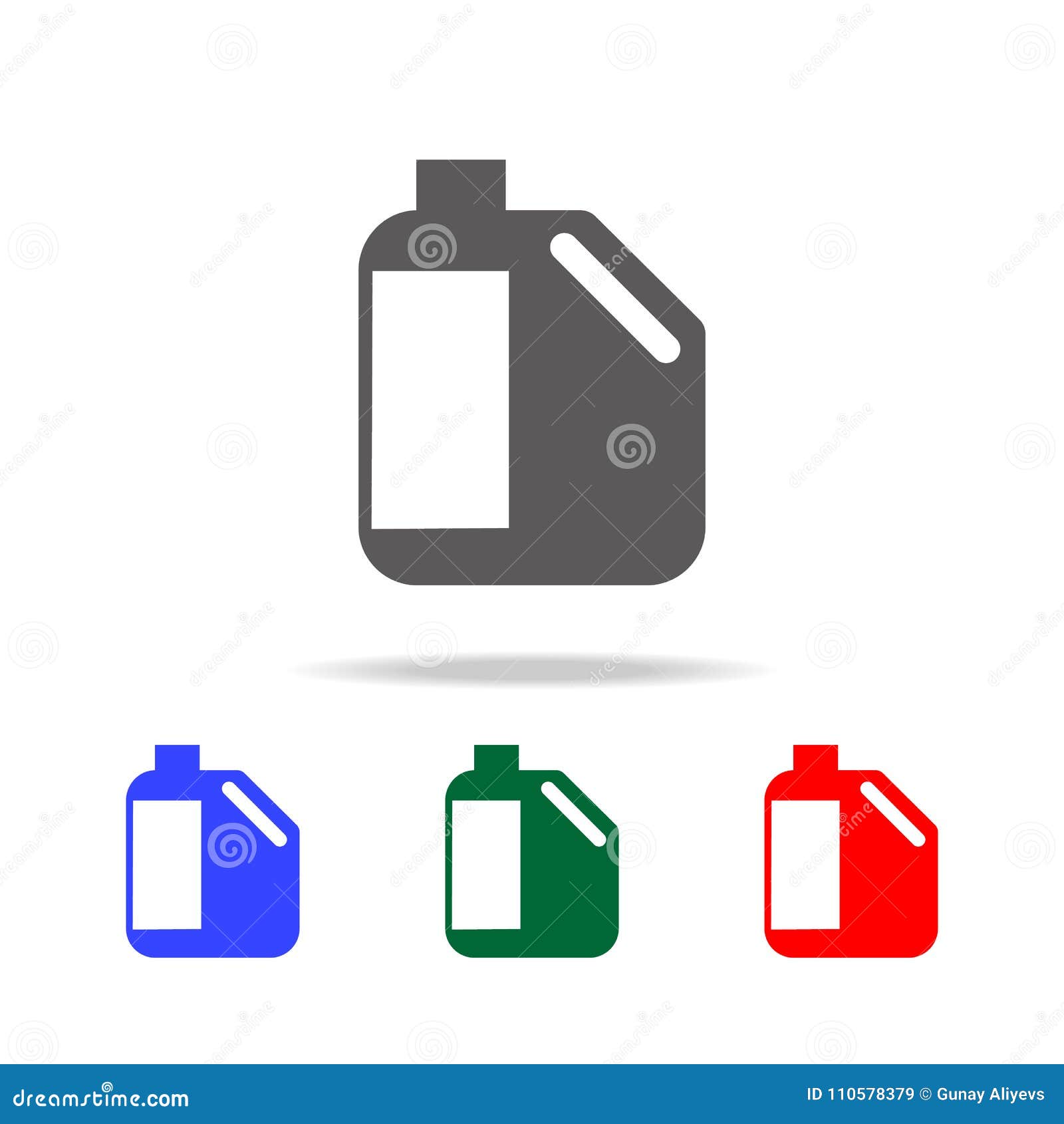Oil Bottle Icon. Elements in Multi Colored Icons for Mobile Concept and ...