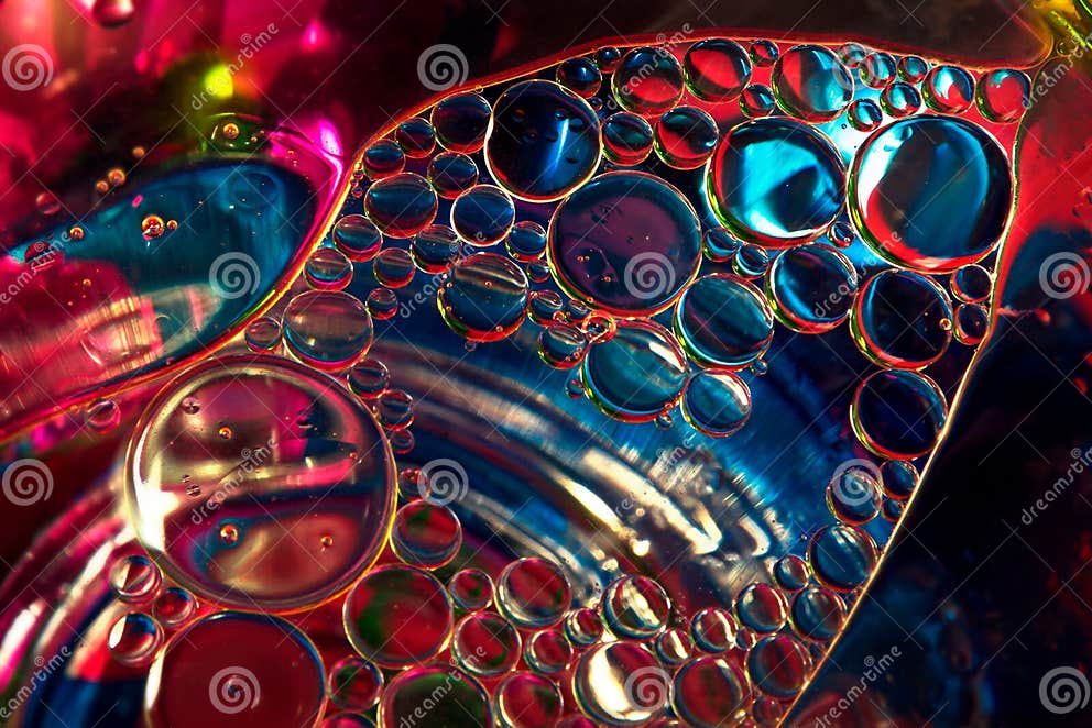 Oil bubble stock image. Image of bubbles, oily, irregular - 28387221