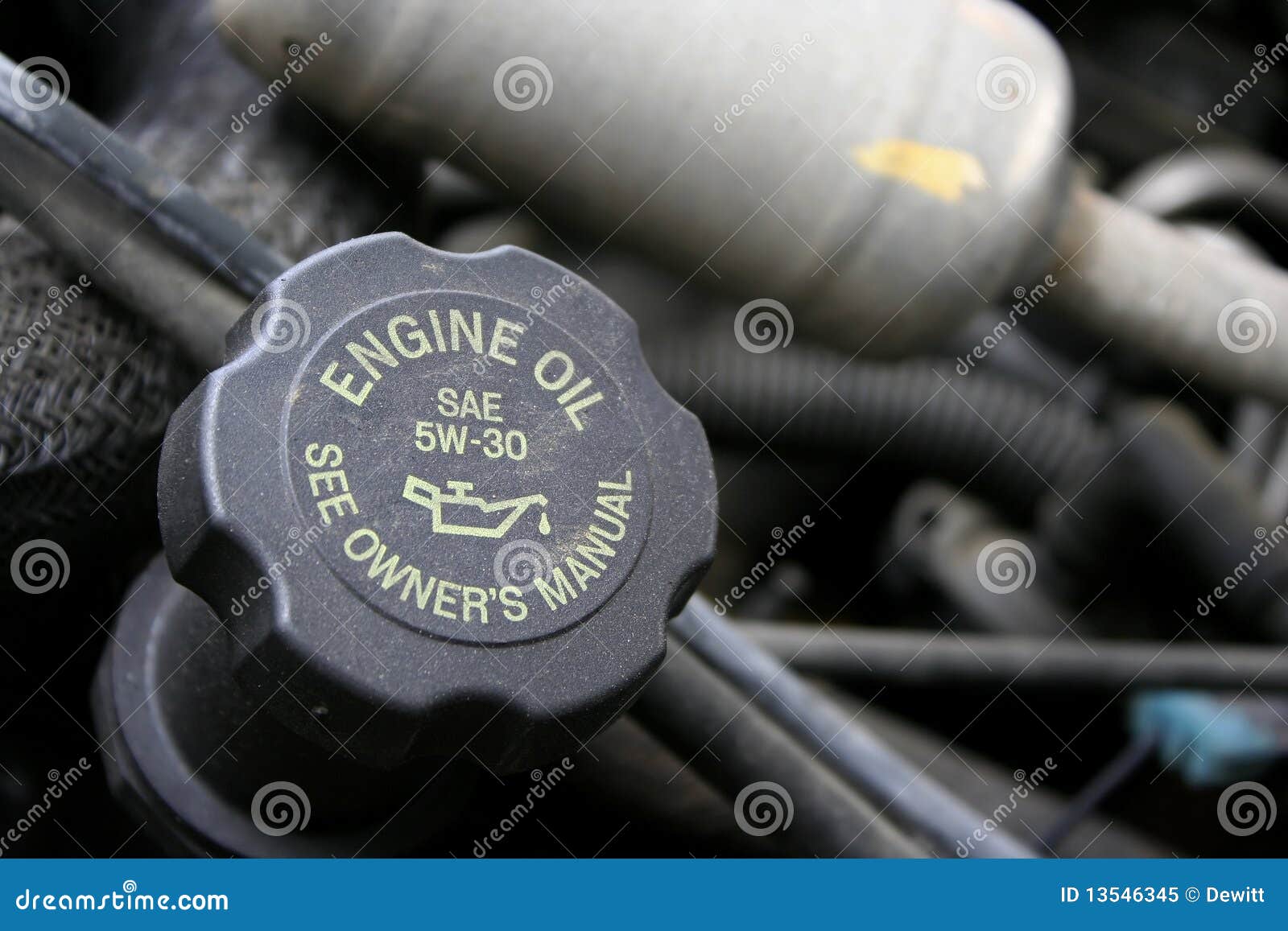 Oil cap stock image. Image of plastic, engine, automobile - 13546345