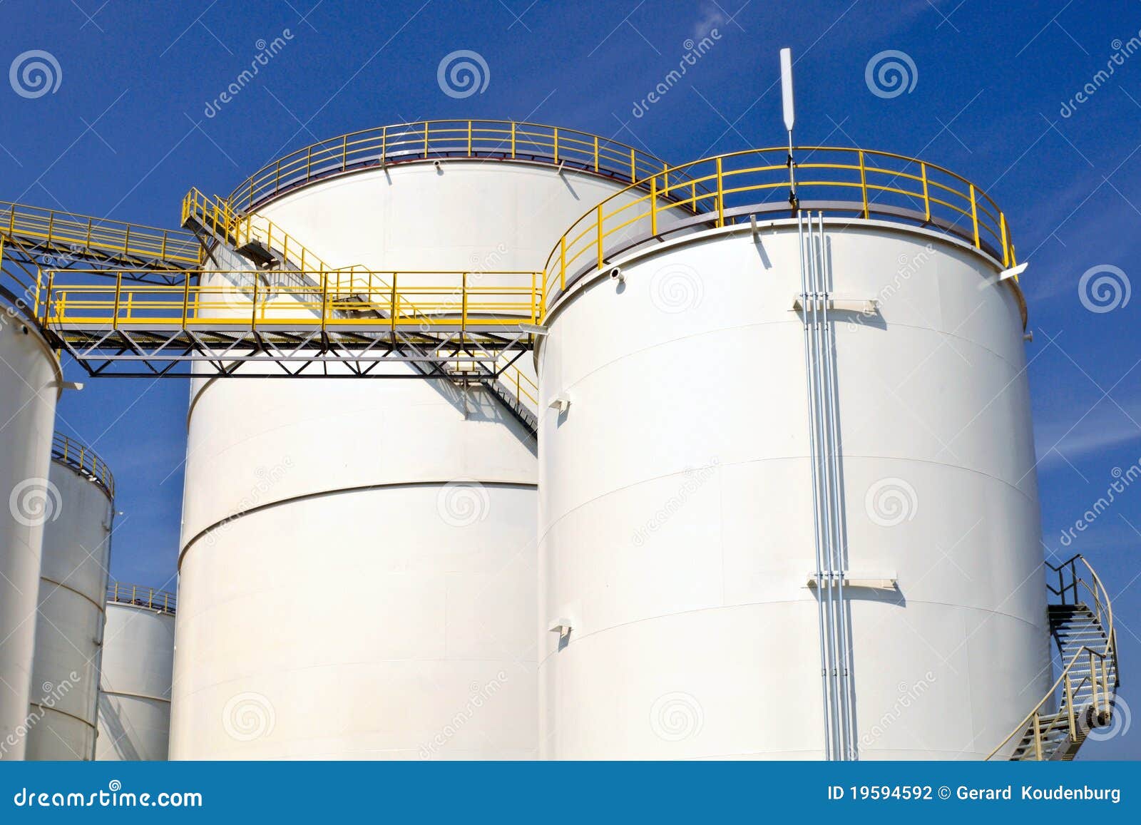 Oil and chemical depot stock photo. Image of petrochemical - 19594592