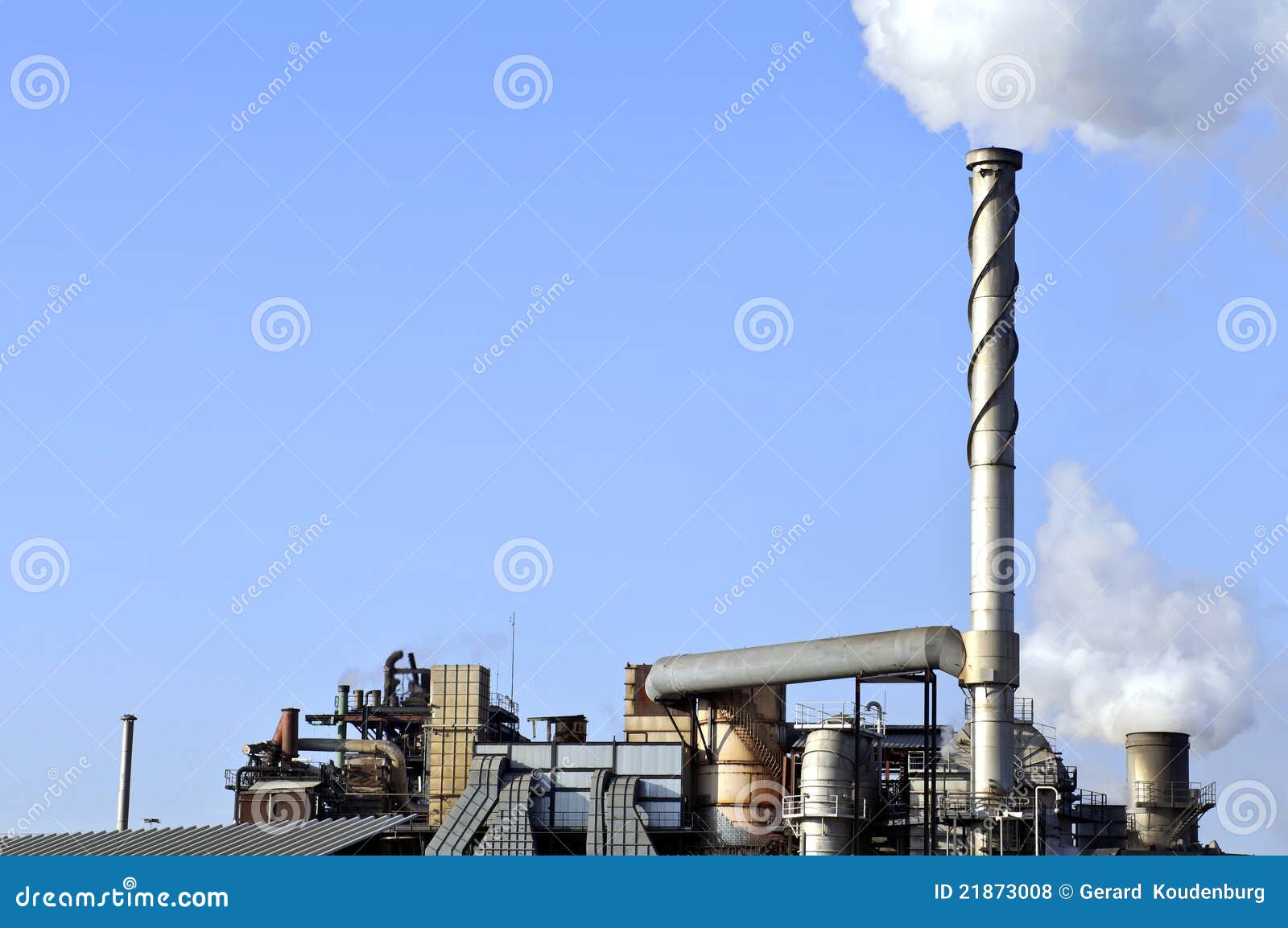 Oil and chemical refinery stock photo. Image of business - 21873008