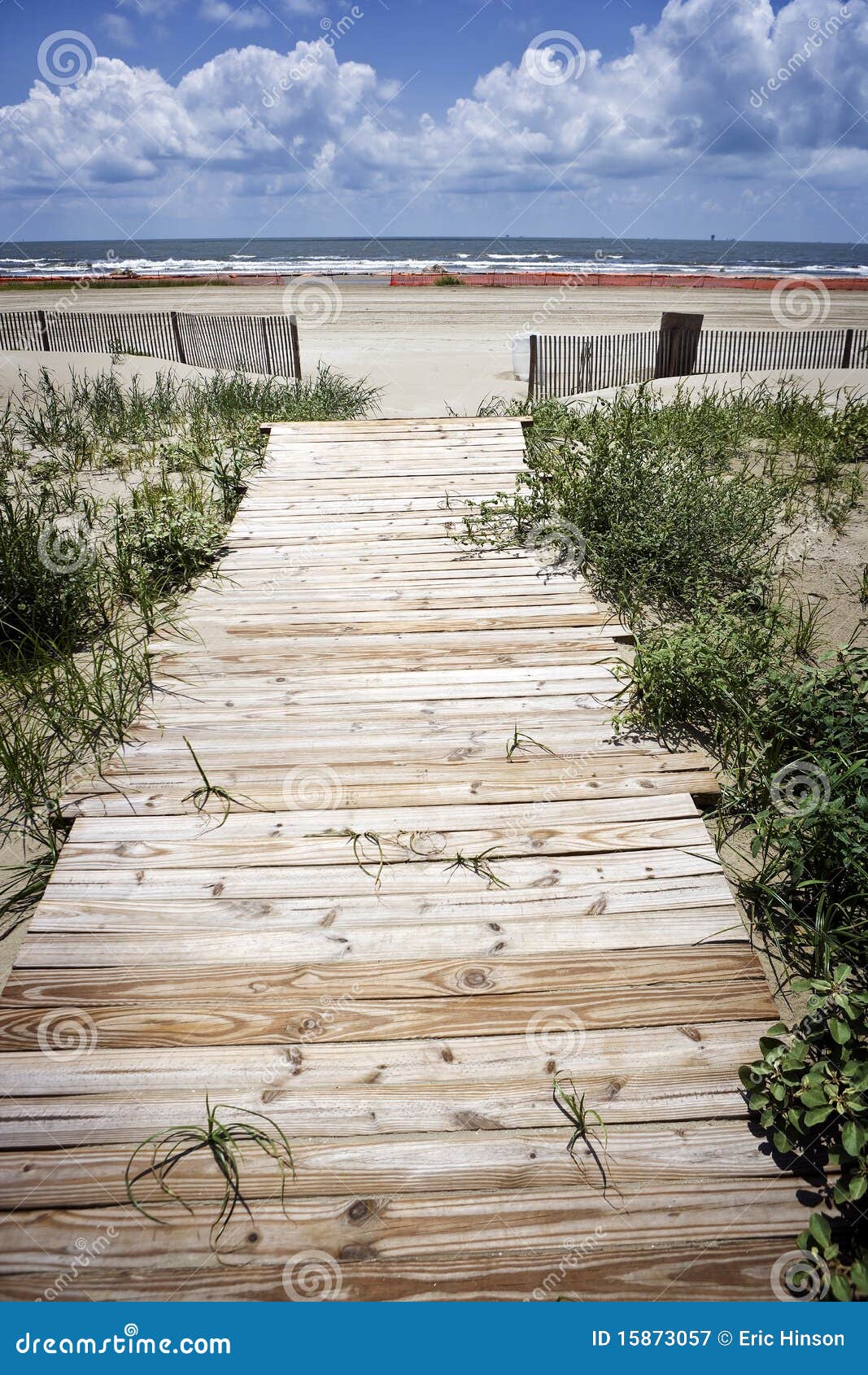 Oil Closed Beach & Boardwalk, Gulf Coast Stock Image - Image of ...