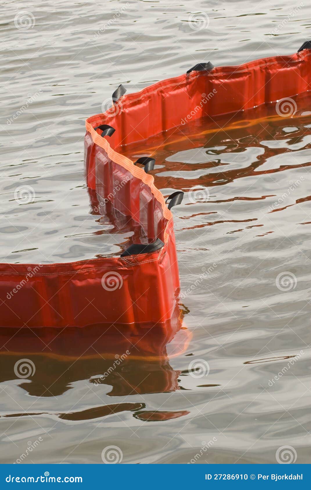 Oil containment boom stock photo. Image of surface, accident - 27286910