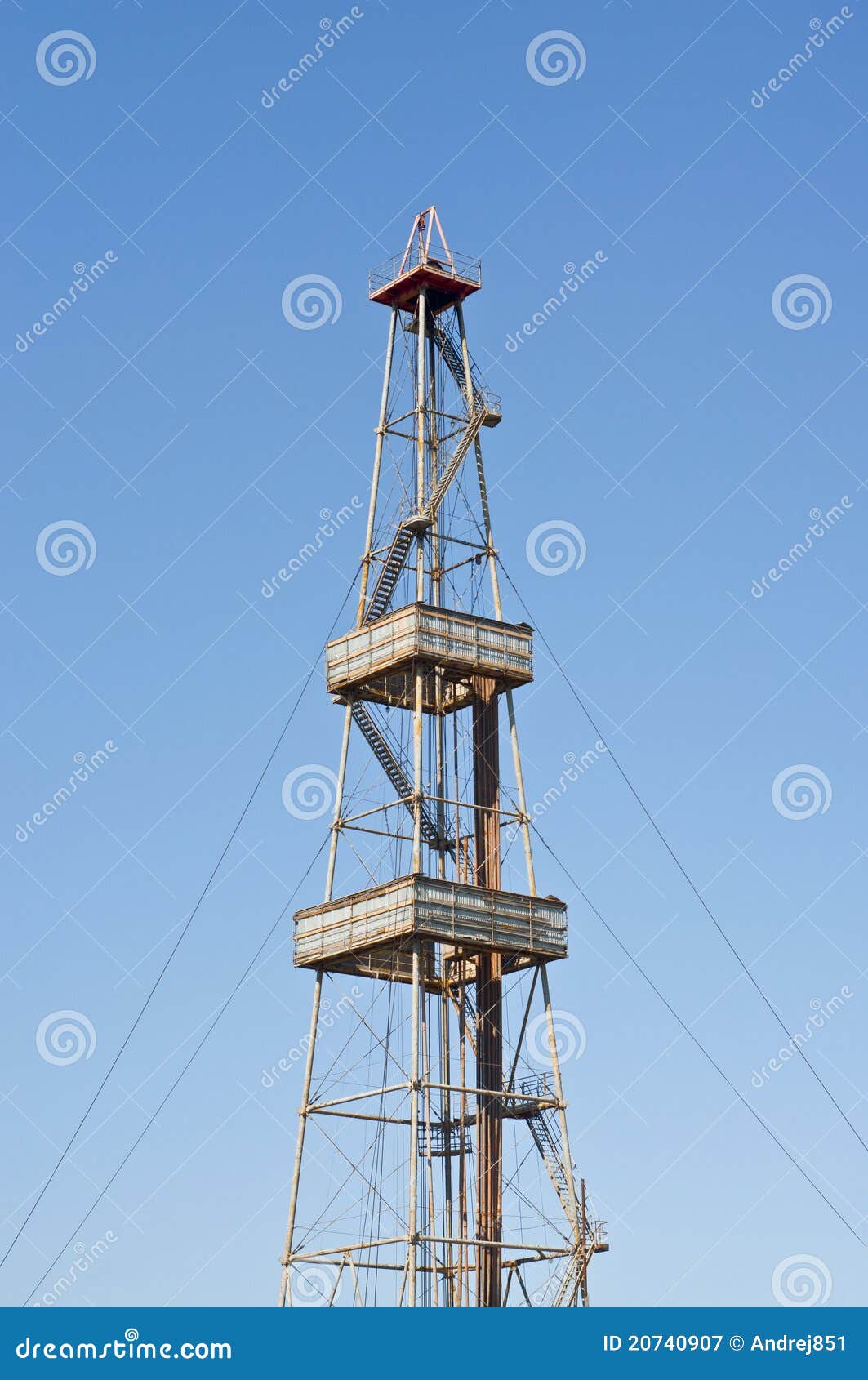 Oil derrick stock image. Image of core, industry, geologists - 20740907