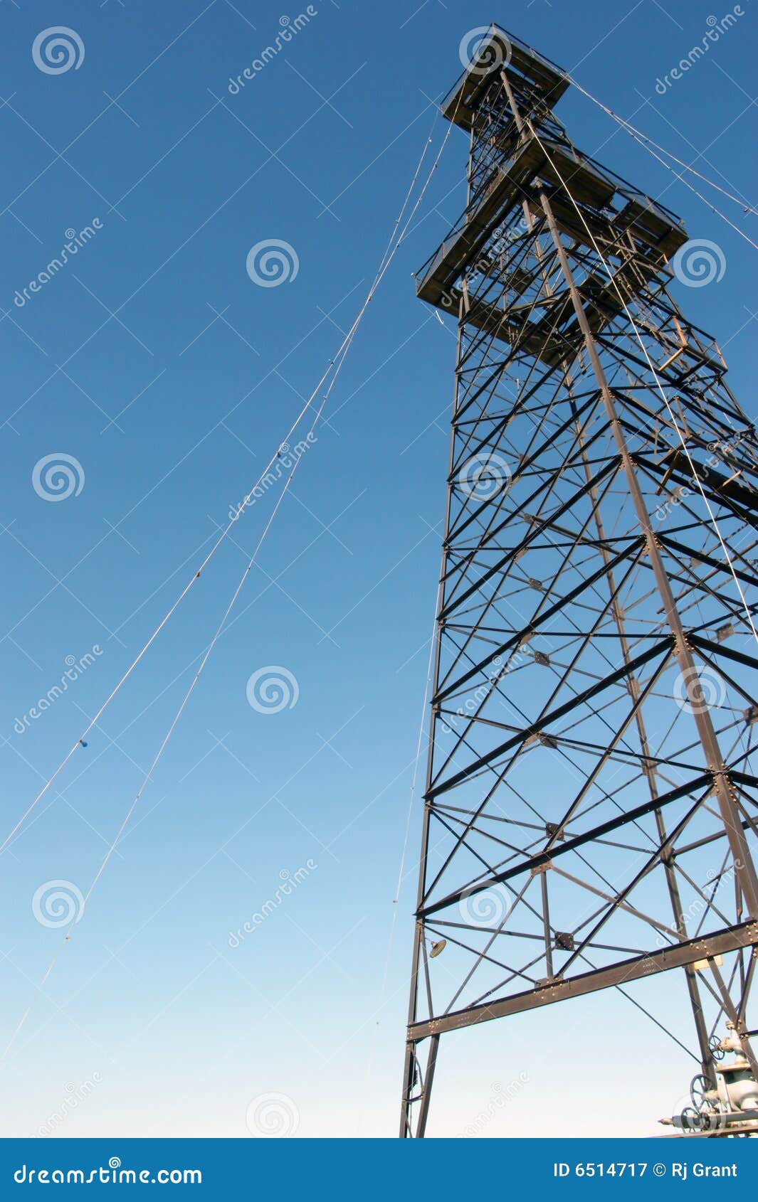 Oil Derrick stock image. Image of drill, environment, crane - 6514717