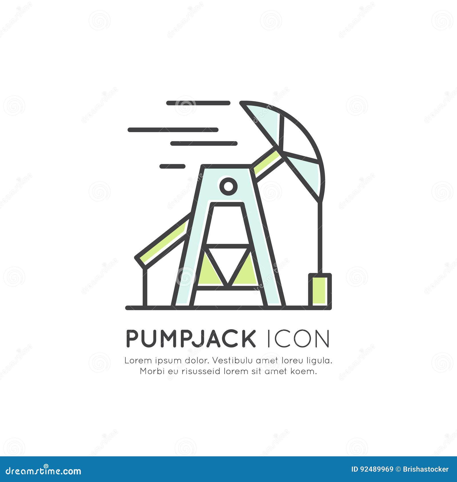 Mining Process Concept, Cartoon Style Vector Illustration ...