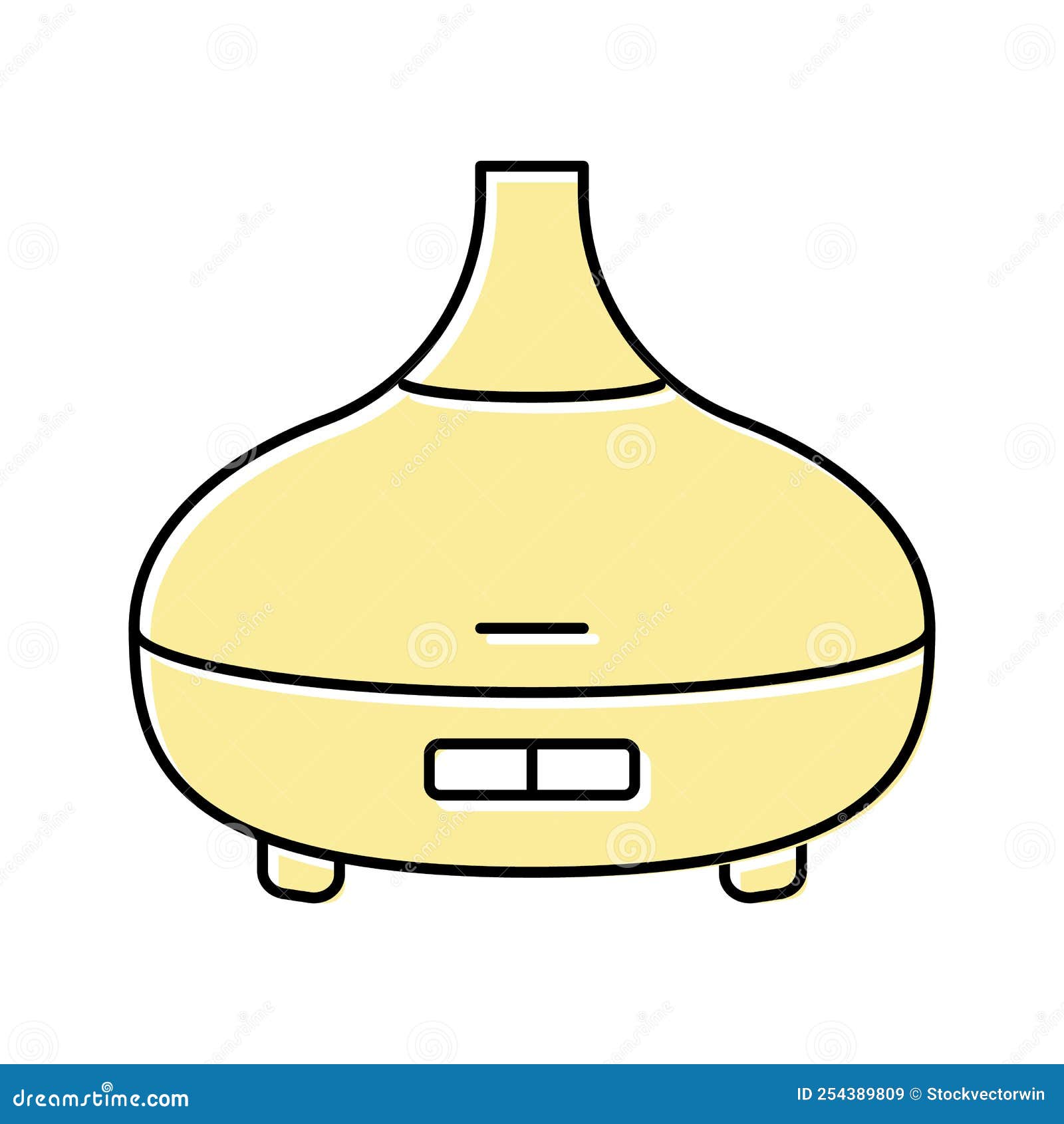 Oil Diffuser Perfume Color Icon Vector Illustration Stock Vector ...