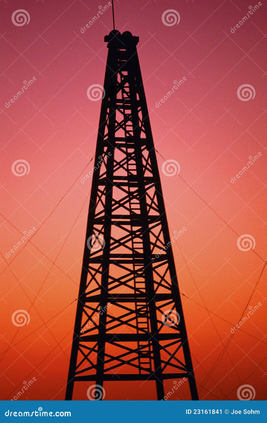 Oil drilling rig stock image. Image of drilling, tower - 23161841