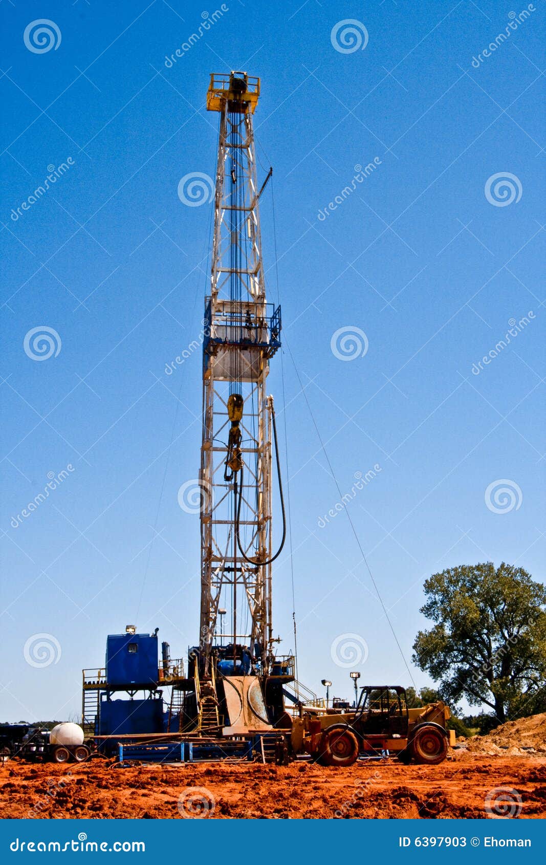 Oil Drilling Rig stock image. Image of fields, derrick - 6397903